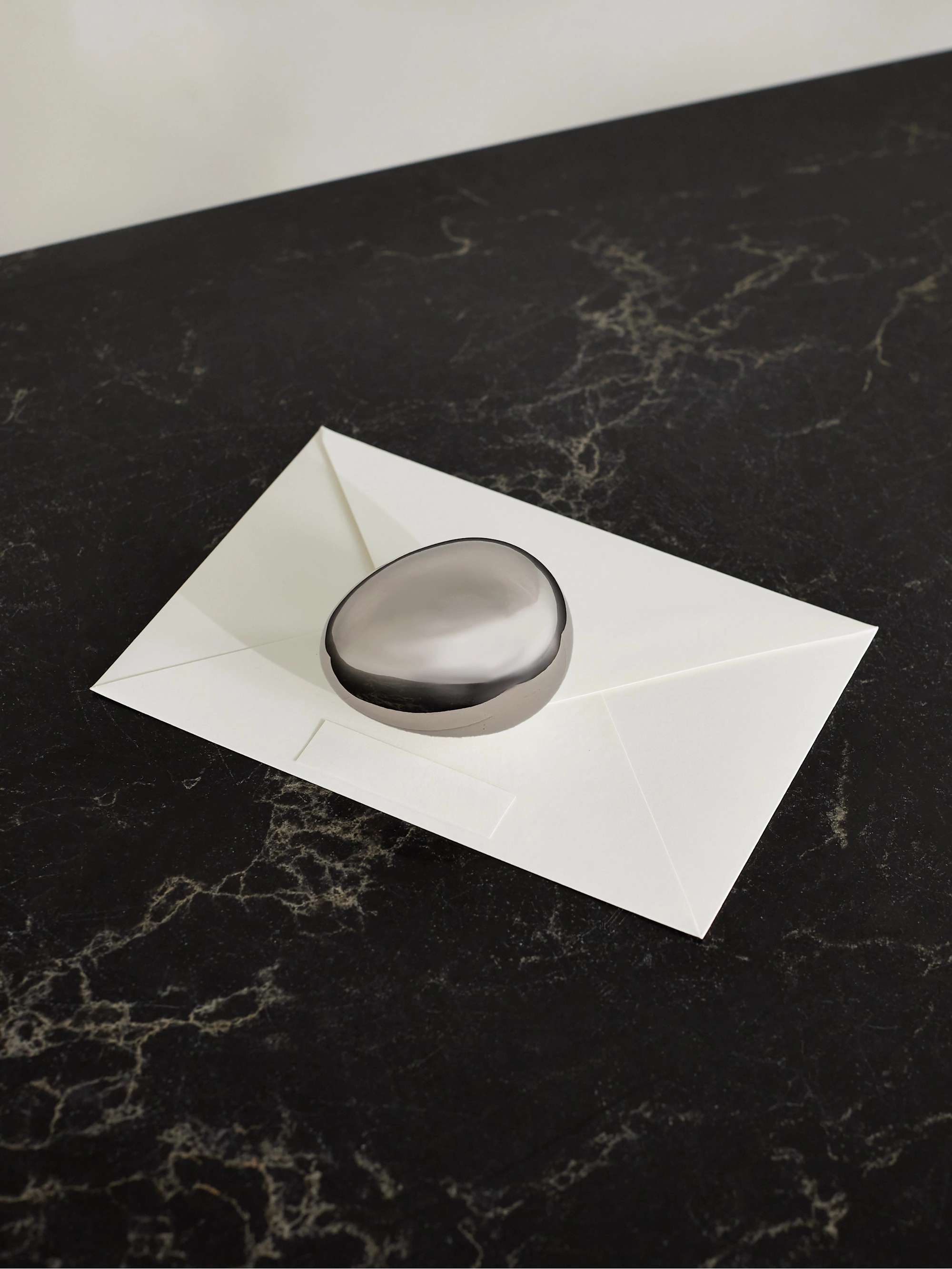 FOURTH STREET Egg steel paperweight | NET-A-PORTER