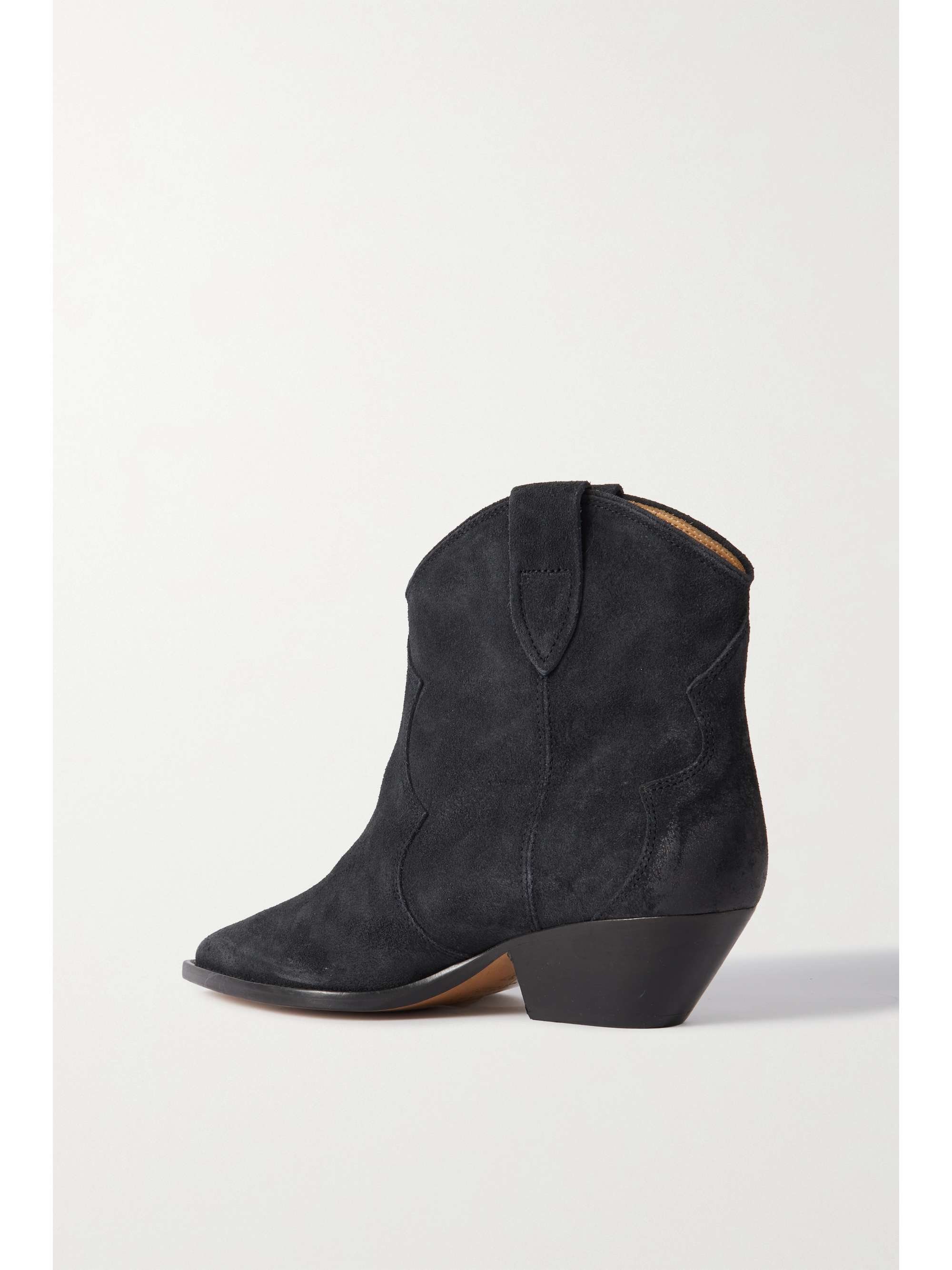 ISABEL MARANT Dewina distressed suede ankle boots | NET-A-PORTER