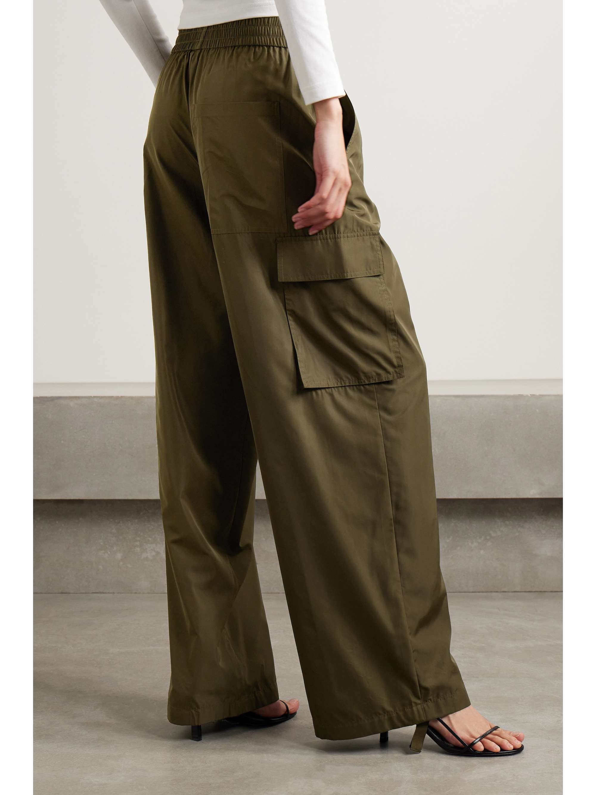 TIBI Shell wide-leg pants | NET-A-PORTER