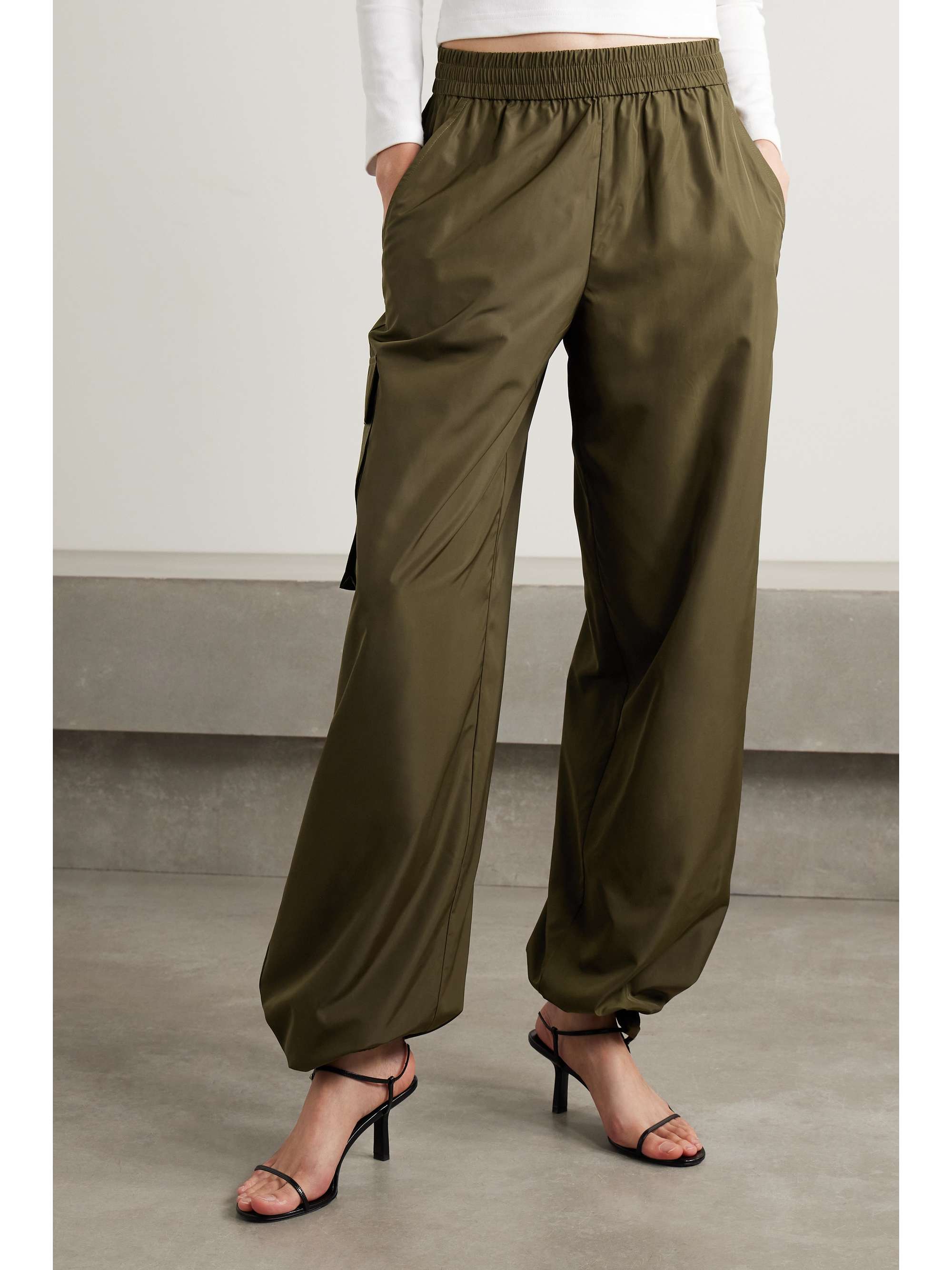 TIBI Shell wide-leg pants | NET-A-PORTER