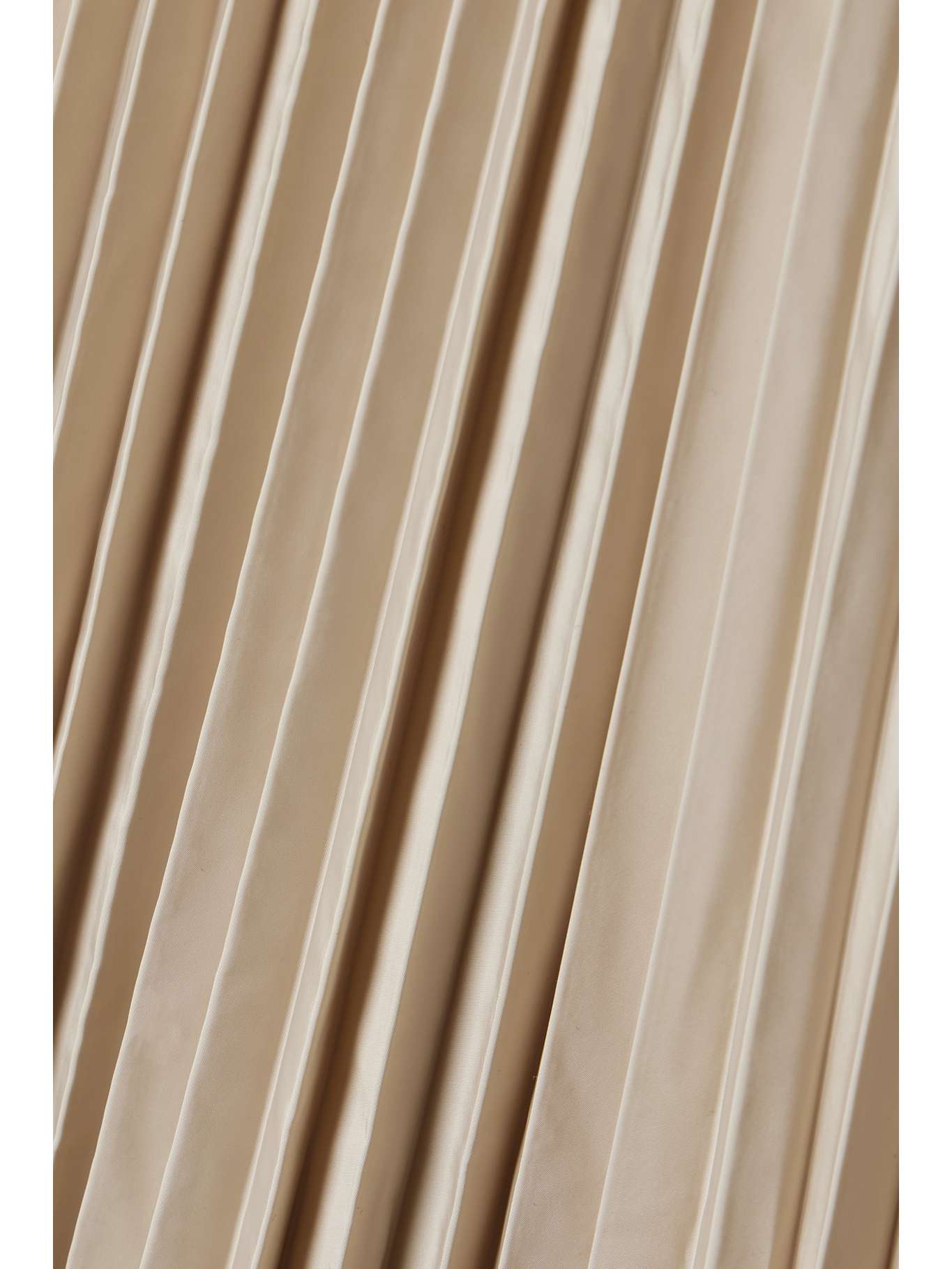 TIBI Pleated shell midi skirt | NET-A-PORTER