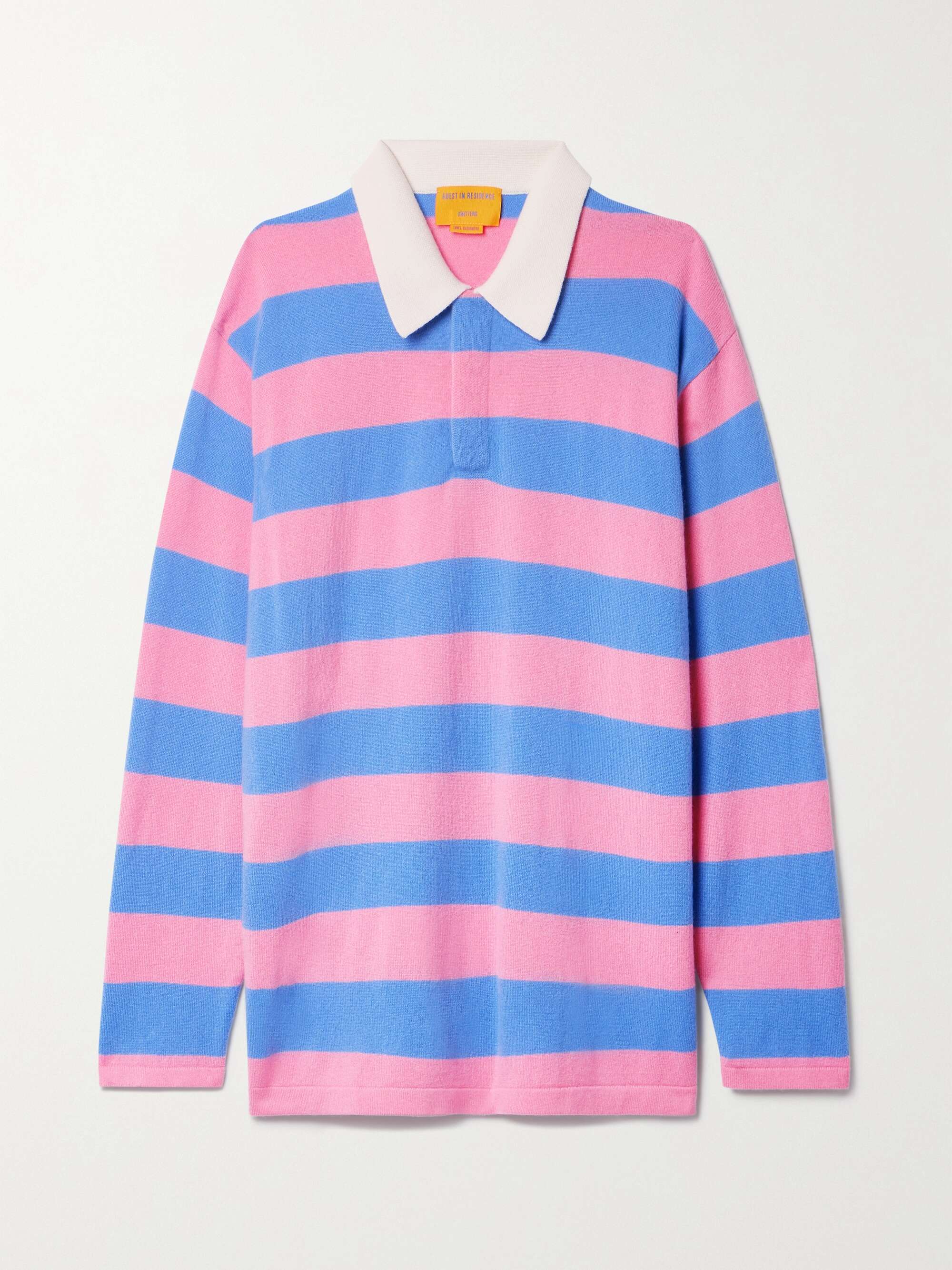 GUEST IN RESIDENCE Rugby oversized striped cashmere sweater | NET-A-PORTER