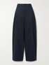 ACNE STUDIOS Cotton-drill straight-leg pants | NET-A-PORTER