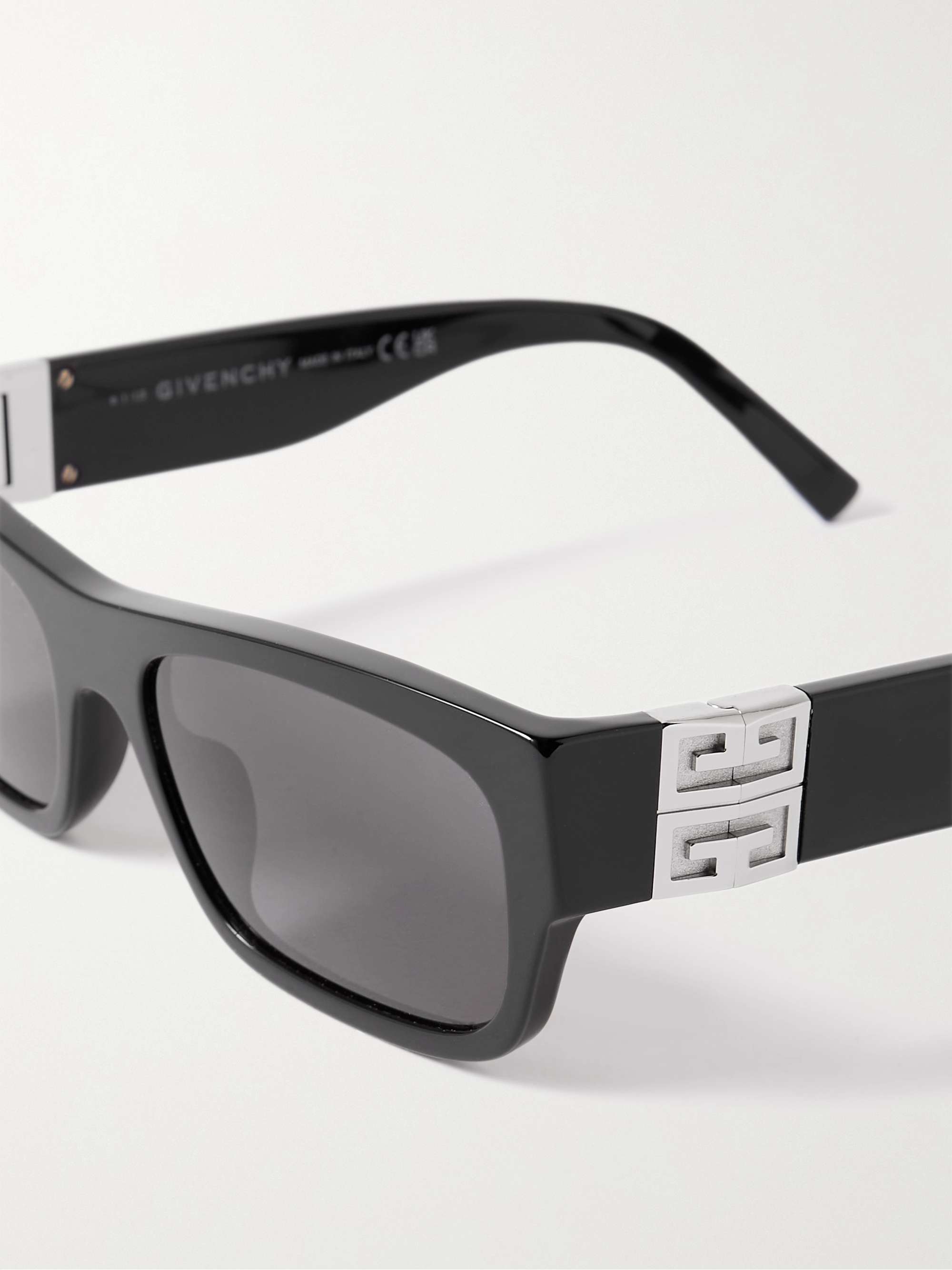GIVENCHY EYEWEAR 4G rectangular-frame acetate sunglasses | NET-A-PORTER