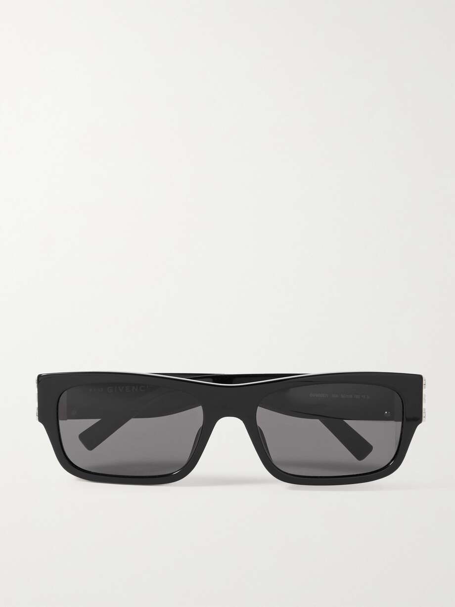 GIVENCHY EYEWEAR 4G rectangular-frame acetate sunglasses | NET-A-PORTER