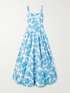 EMILIA WICKSTEAD Viri floral-print taffeta-faille gown | NET-A-PORTER