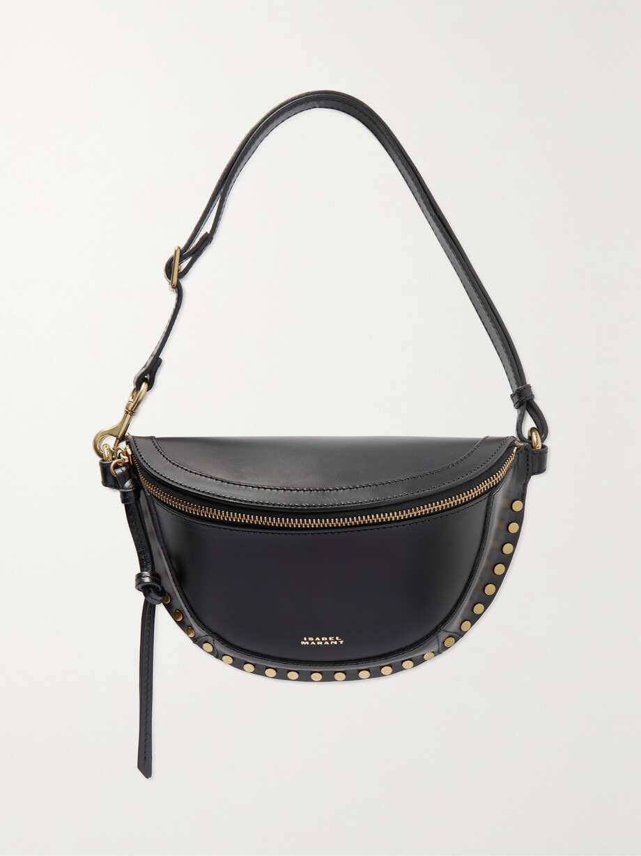 ISABEL MARANT Skano studded leather belt bag | NET-A-PORTER