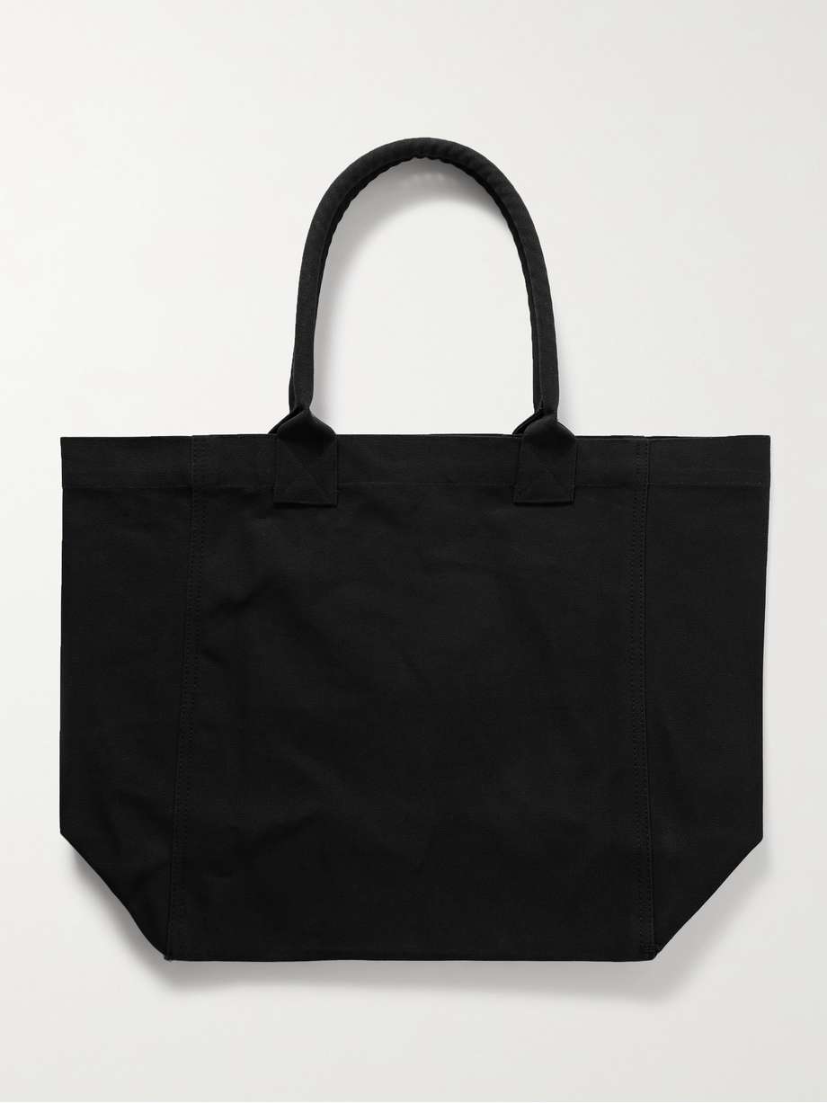 ISABEL MARANT Yenky flocked cotton-canvas tote | NET-A-PORTER