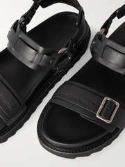 ACNE STUDIOS Embellished leather sandals | NET-A-PORTER