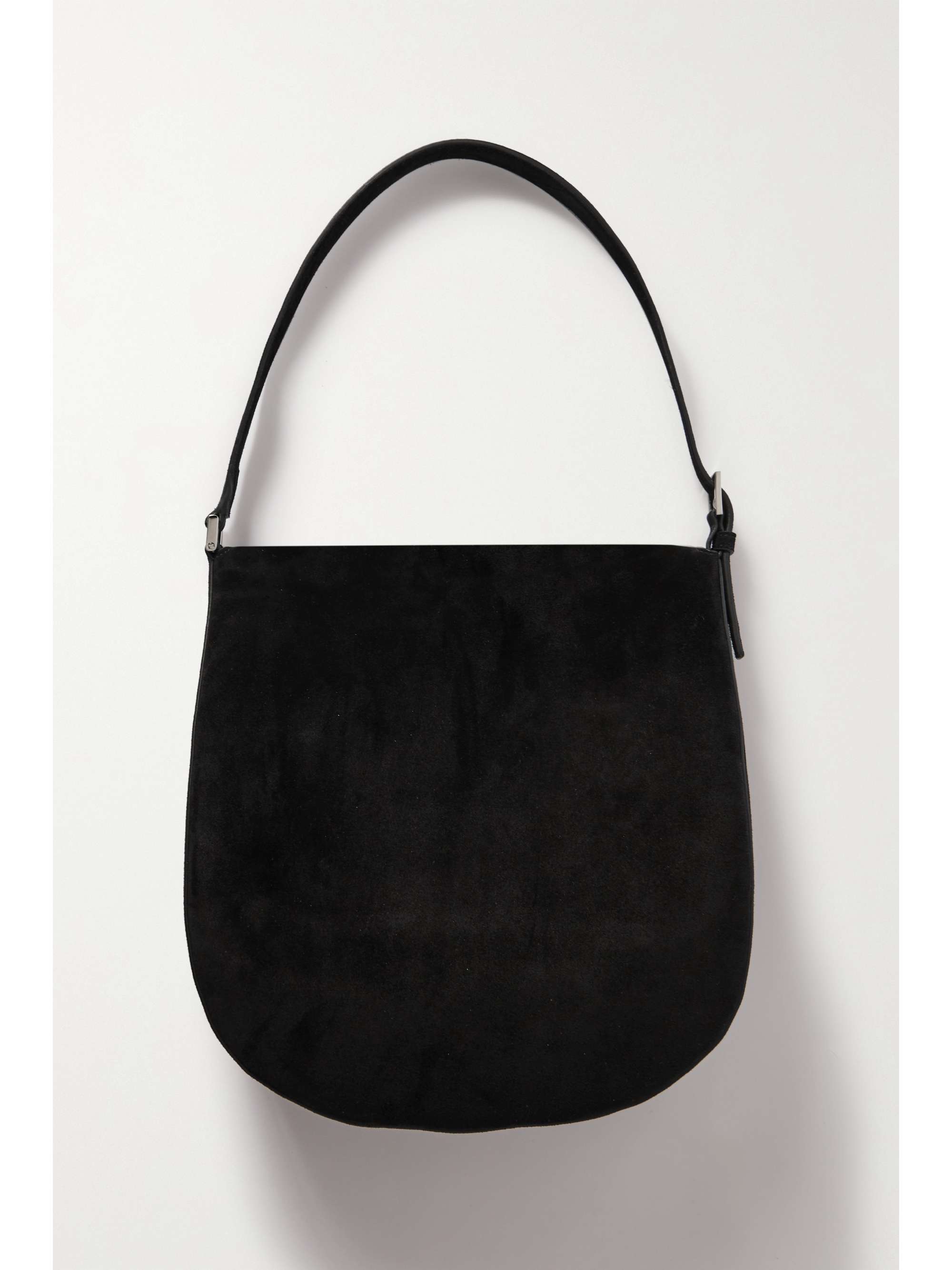 SAVETTE Tondo large suede shoulder bag | NET-A-PORTER
