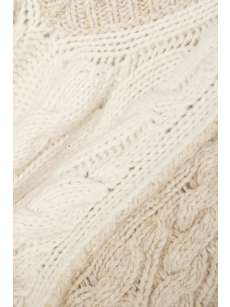 VICTORIA BECKHAM Color-block cable-knit wool sweater | NET-A-PORTER