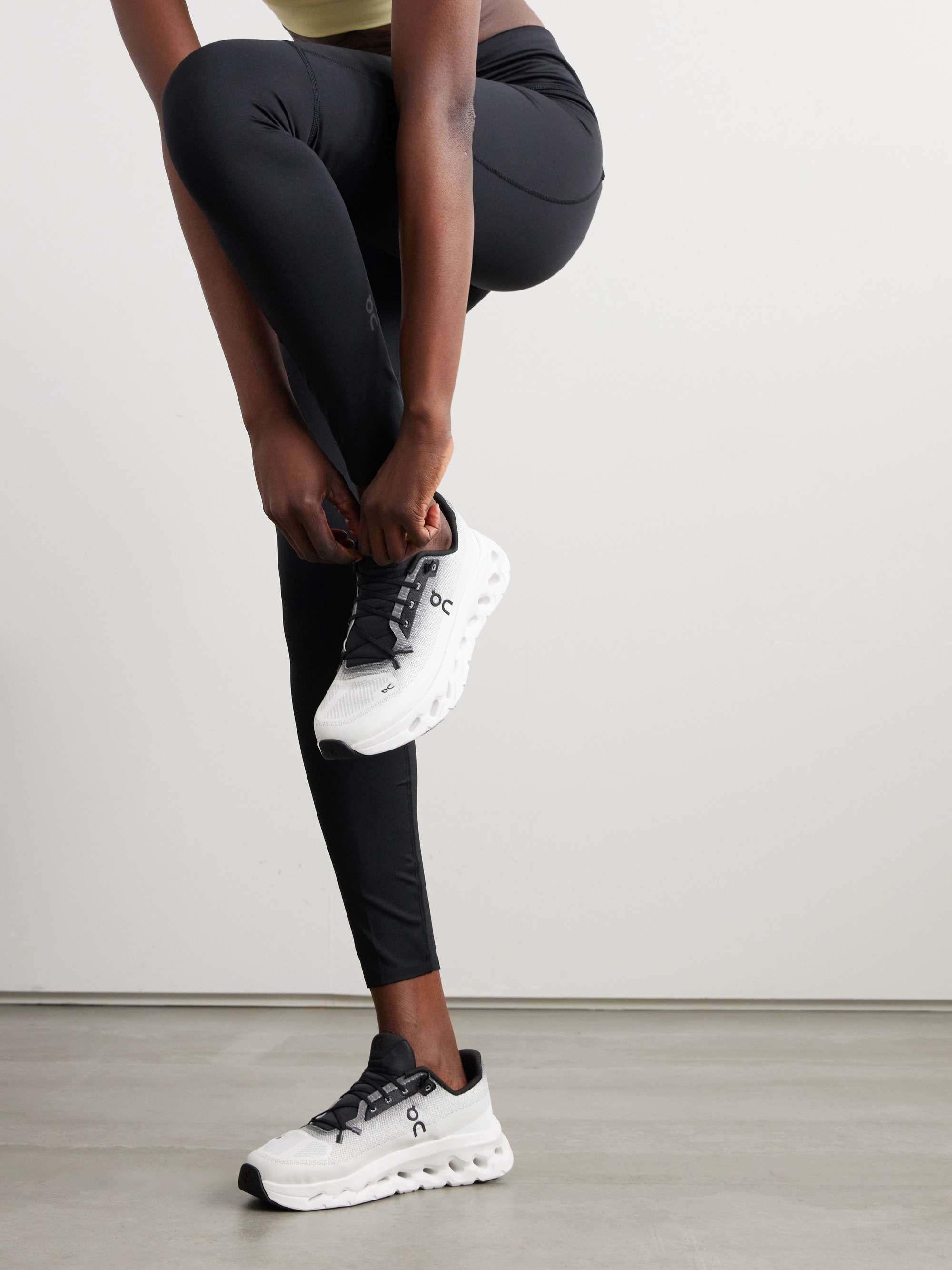 ON Cloudtilt stretch recycled-knit sneakers | NET-A-PORTER