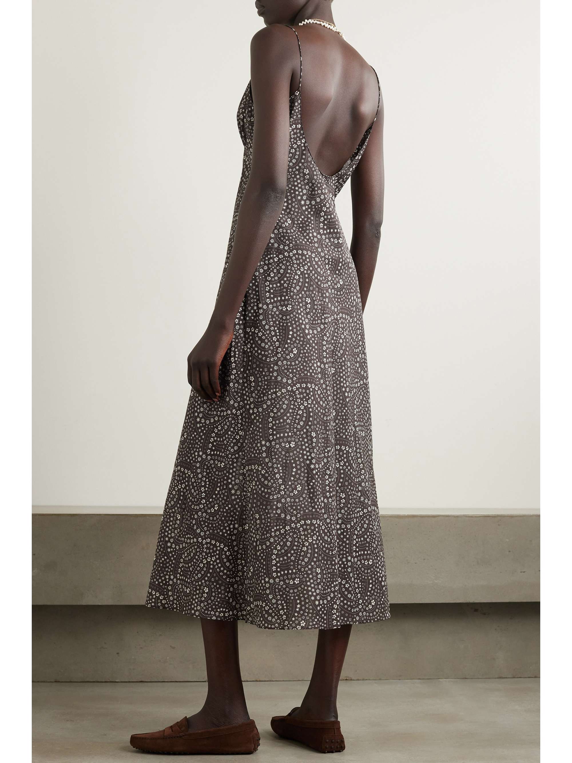 MATTEAU + NET SUSTAIN floral-print organic cotton and organic silk ...