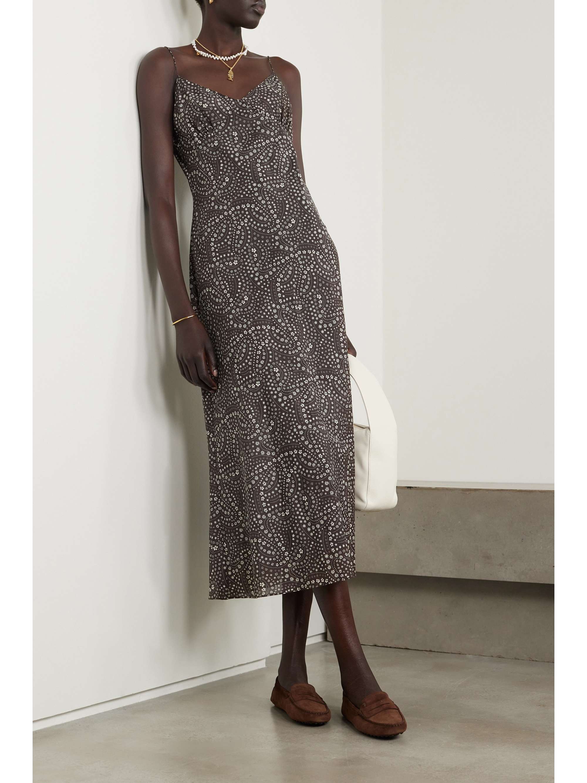 MATTEAU + NET SUSTAIN floral-print organic cotton and organic silk ...