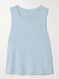 Sky blue Cropped Dri-FIT tank | NIKE | NET-A-PORTER