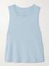 Sky blue Cropped Dri-FIT tank | NIKE | NET-A-PORTER