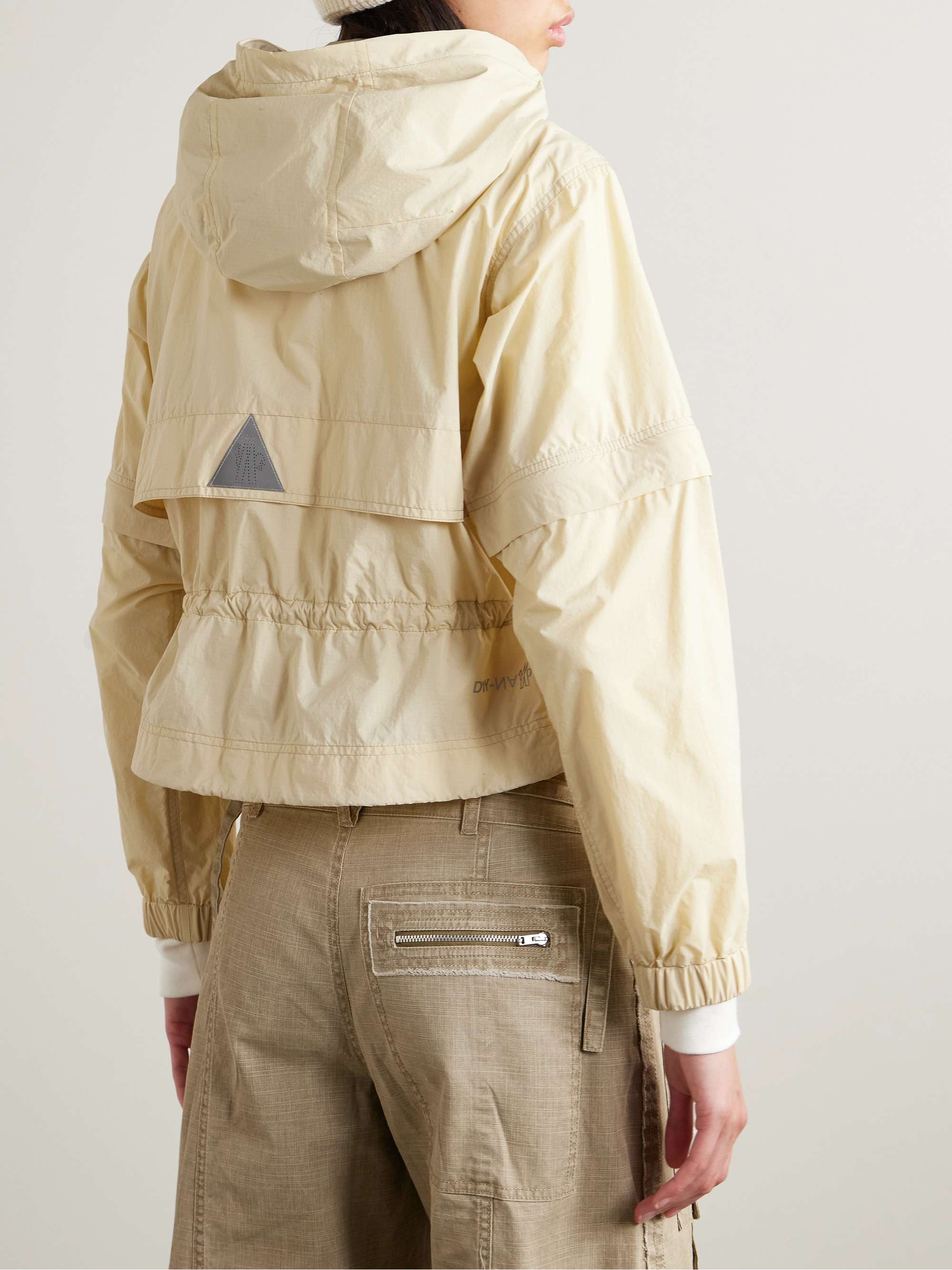 MONCLER GRENOBLE Limosee hooded crinkled-shell jacket | NET-A-PORTER