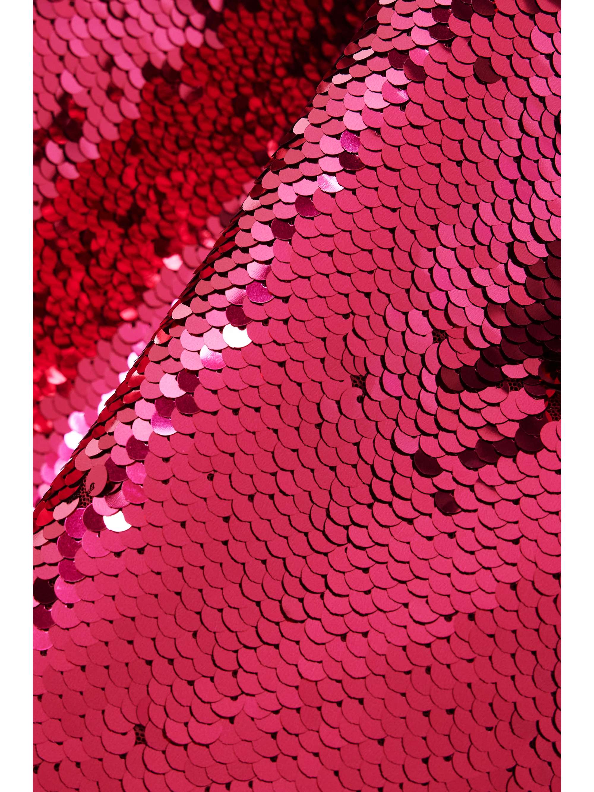 MOLLY GODDARD Miranda sequined tulle midi dress | NET-A-PORTER