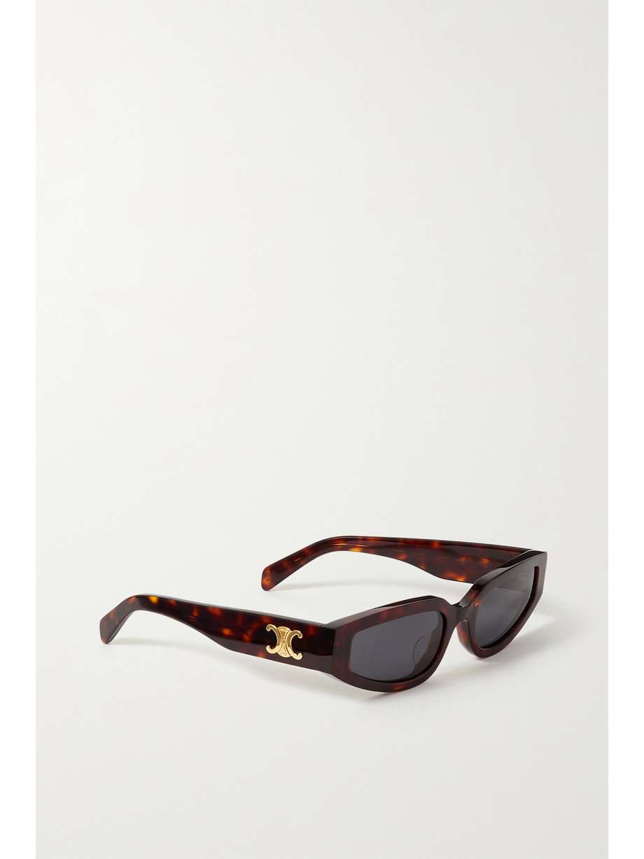 CELINE EYEWEAR Triomphe cat-eye acetate sunglasses | NET-A-PORTER