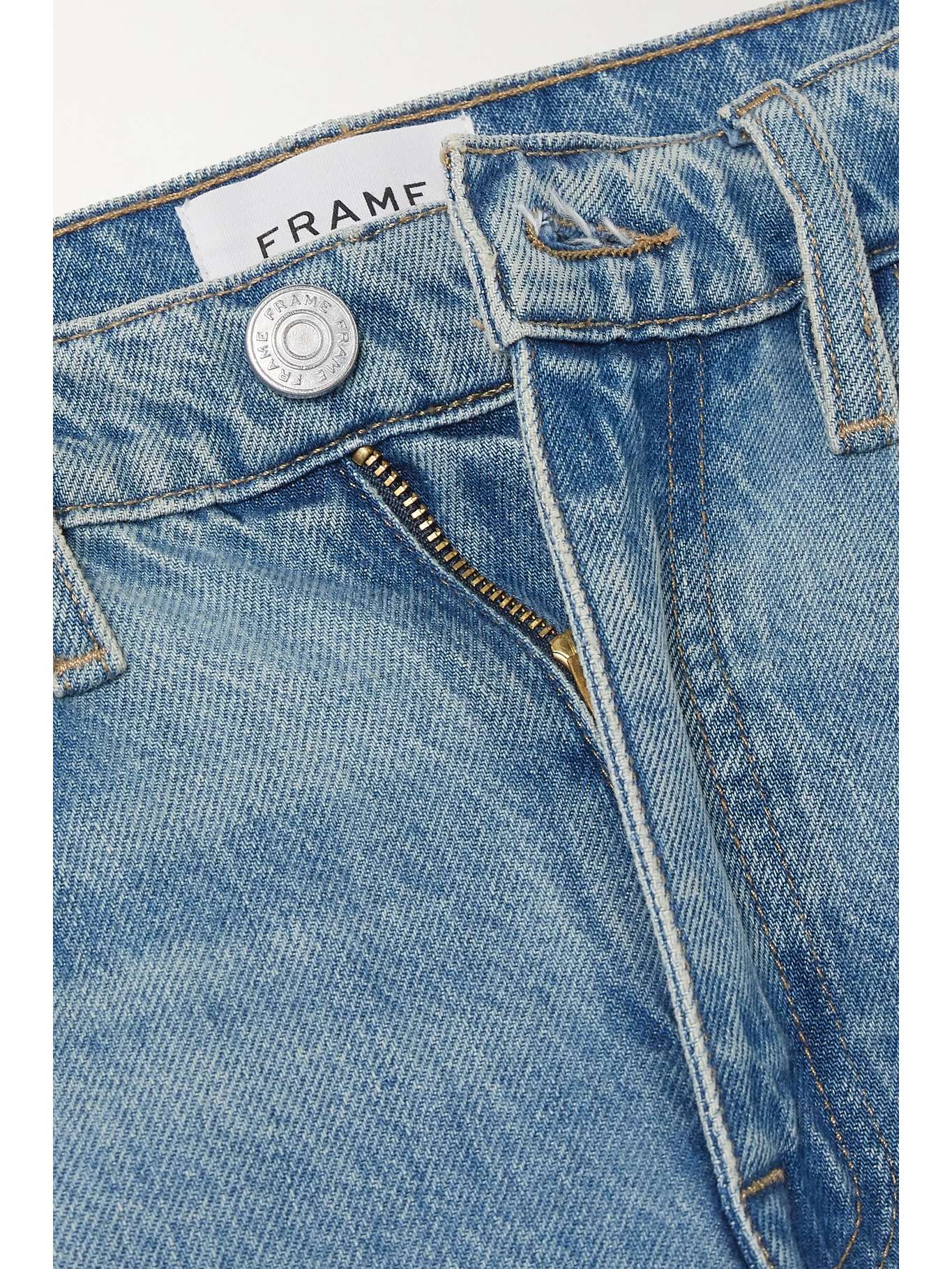 FRAME + NET SUSTAIN Le Jane high-rise wide-leg jeans | NET-A-PORTER