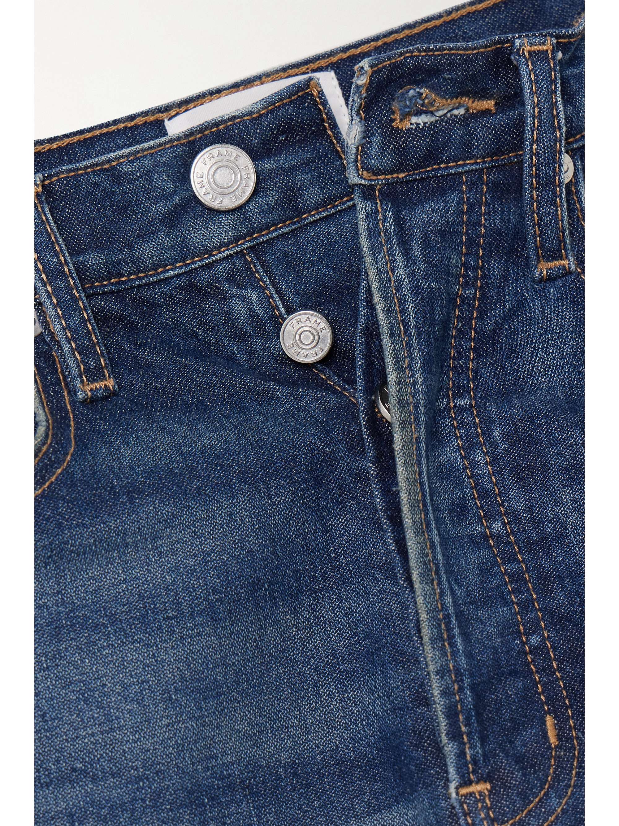 FRAME + NET SUSTAIN The 1978 high-rise straight-leg jeans | NET-A-PORTER