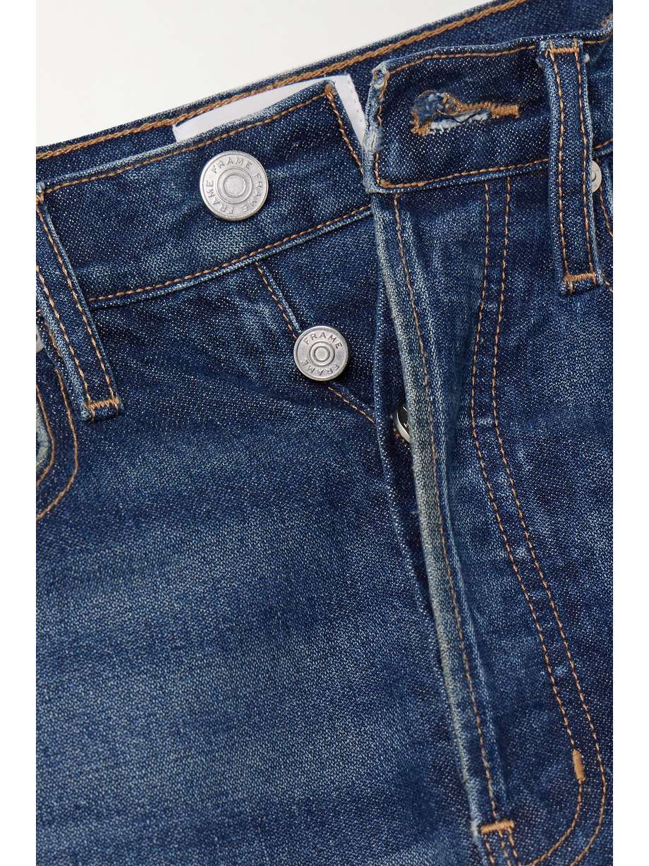 FRAME + NET SUSTAIN The 1978 high-rise straight-leg jeans | NET-A-PORTER