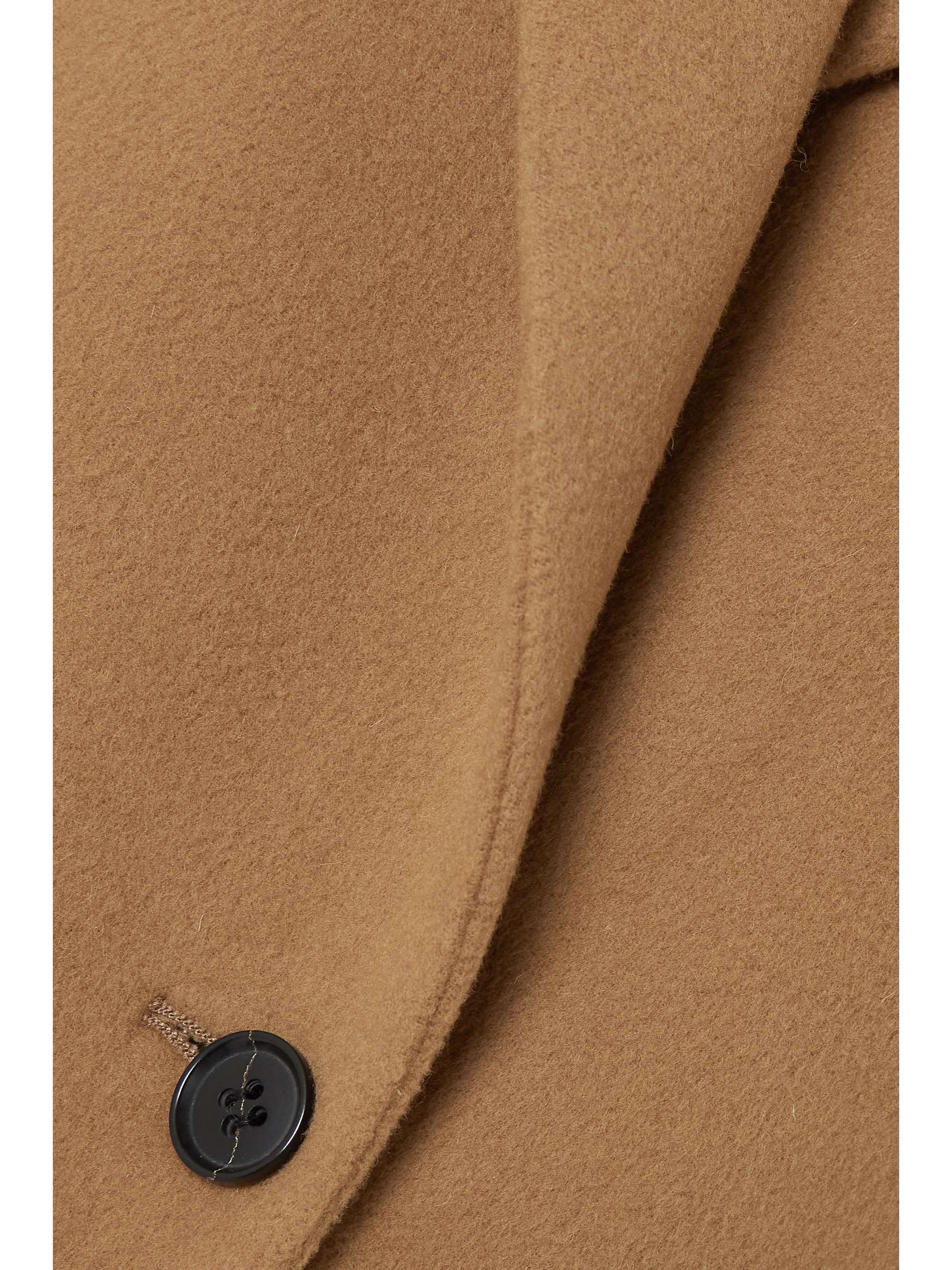 FRAME Double-breasted wool-felt coat | NET-A-PORTER