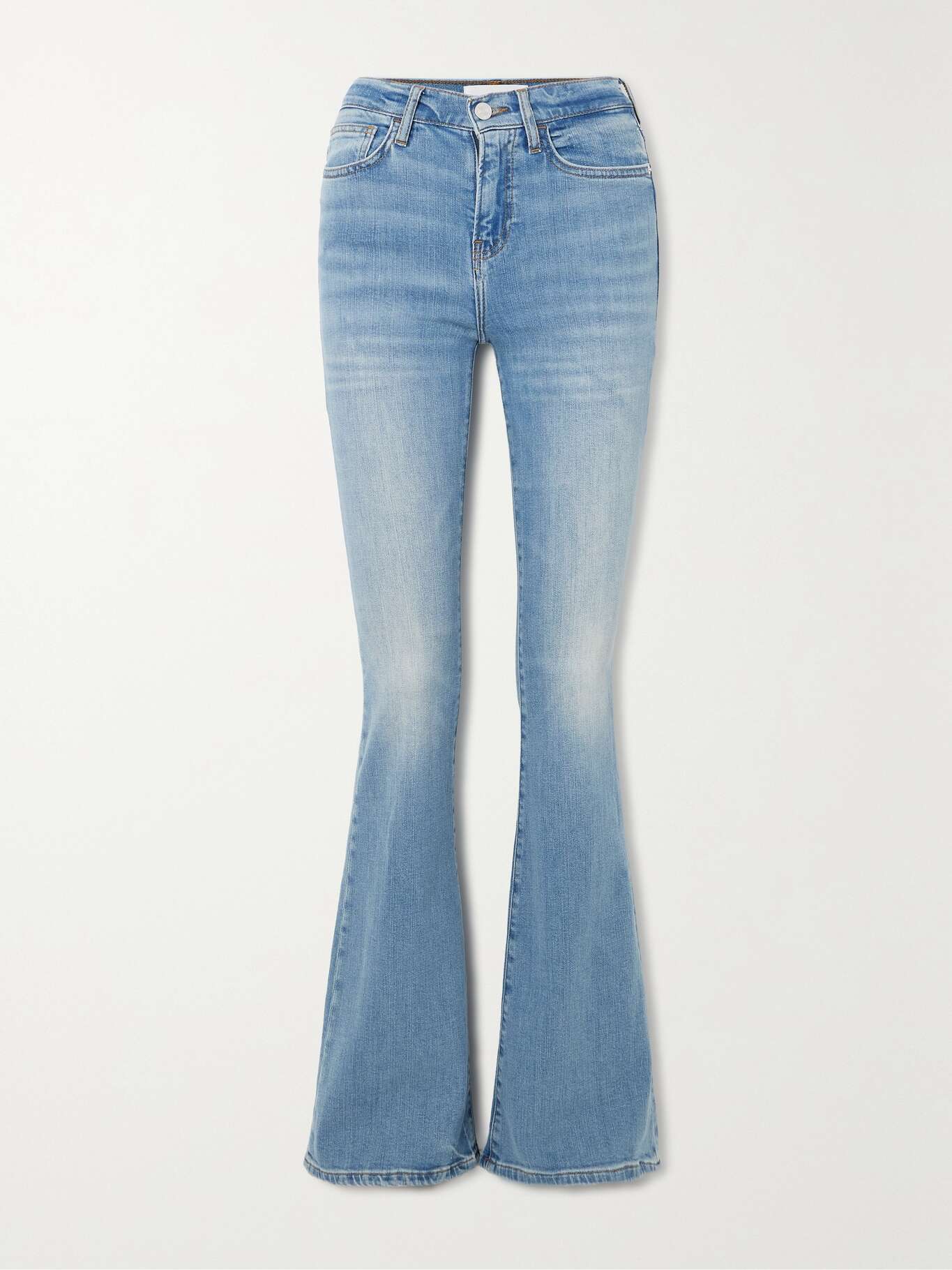 FRAME Le High Flare high-rise flared jeans | NET-A-PORTER