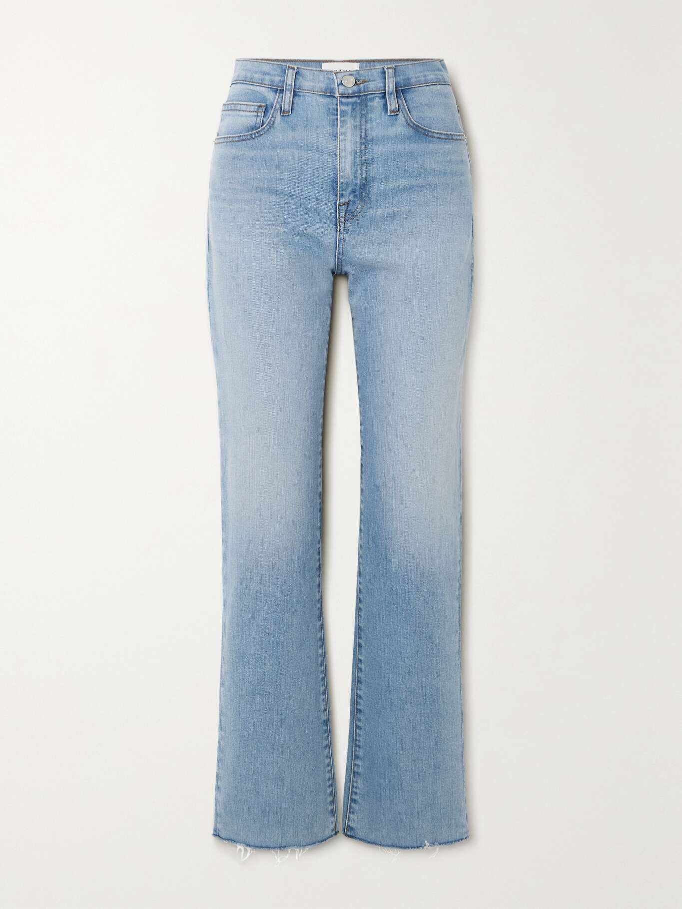 FRAME Le Jane Ankle cropped high-rise straight-leg jeans | NET-A-PORTER