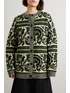 ETRO Oversized wool-blend jacquard cardigan | NET-A-PORTER