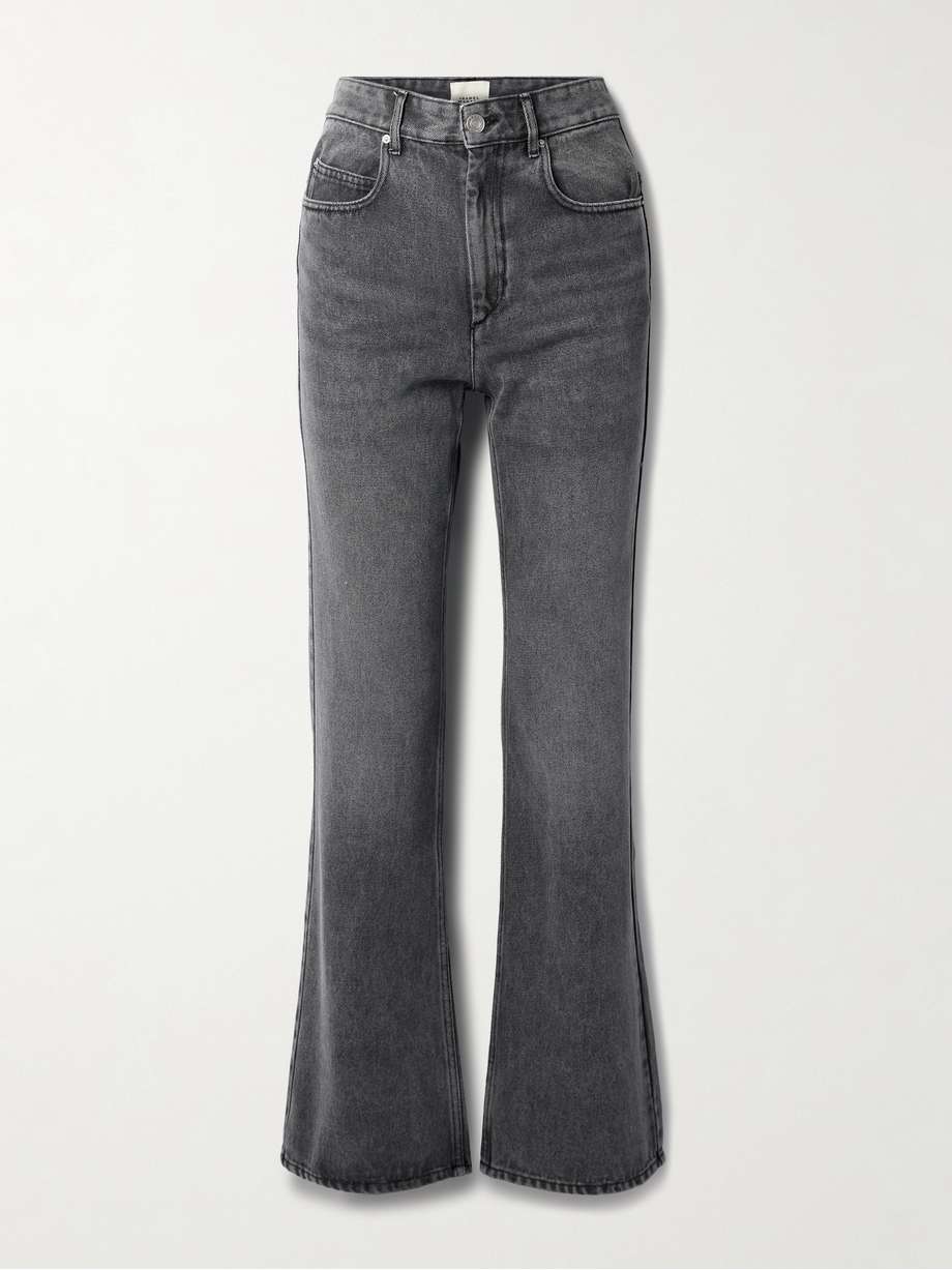ISABEL MARANT Belvira high-rise straight-leg jeans | NET-A-PORTER