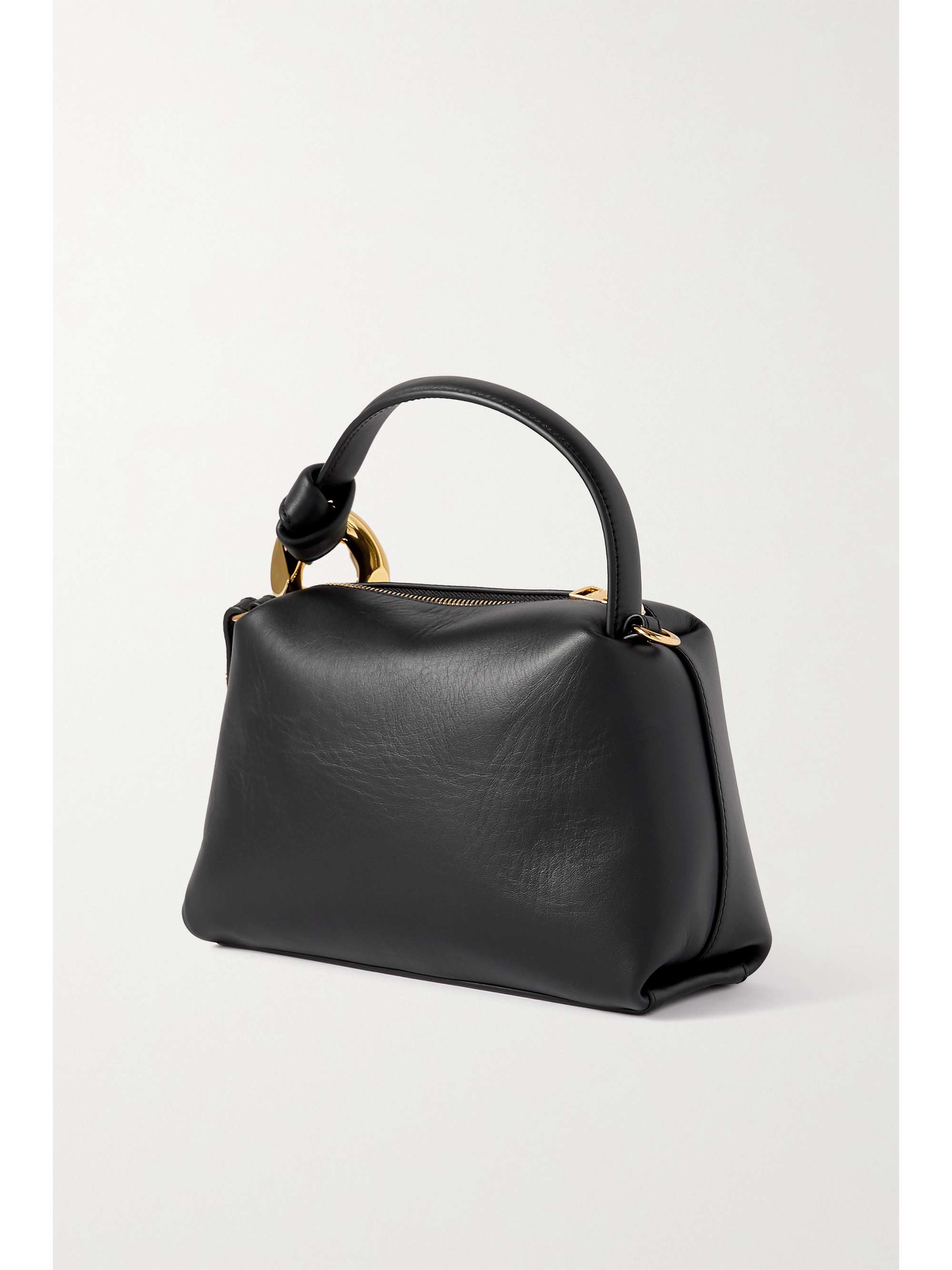 JW ANDERSON JWA Corner レザー スモール ショルダーバッグ JW ANDERSON JWA Corner レザー スモール ショルダーバッグ