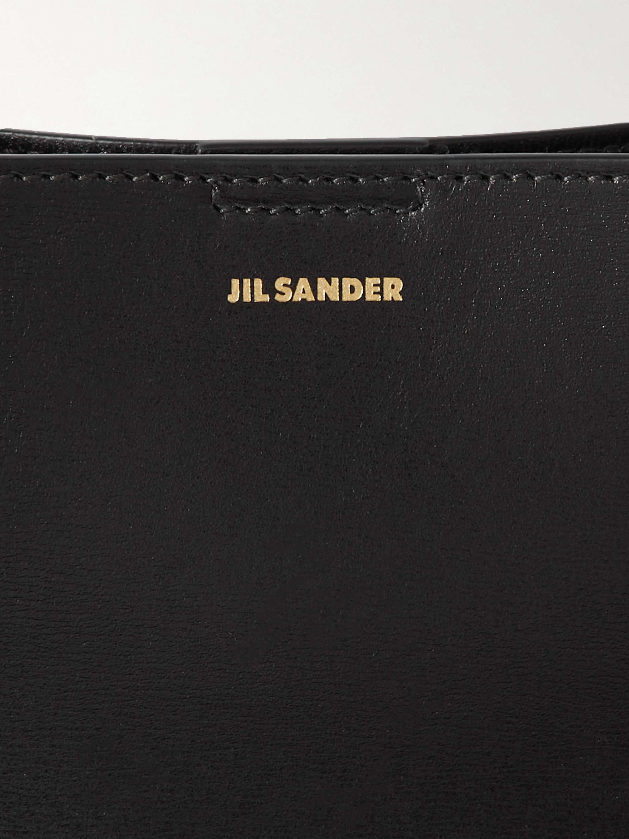 JIL SANDER Tangle small leather shoulder bag | NET-A-PORTER