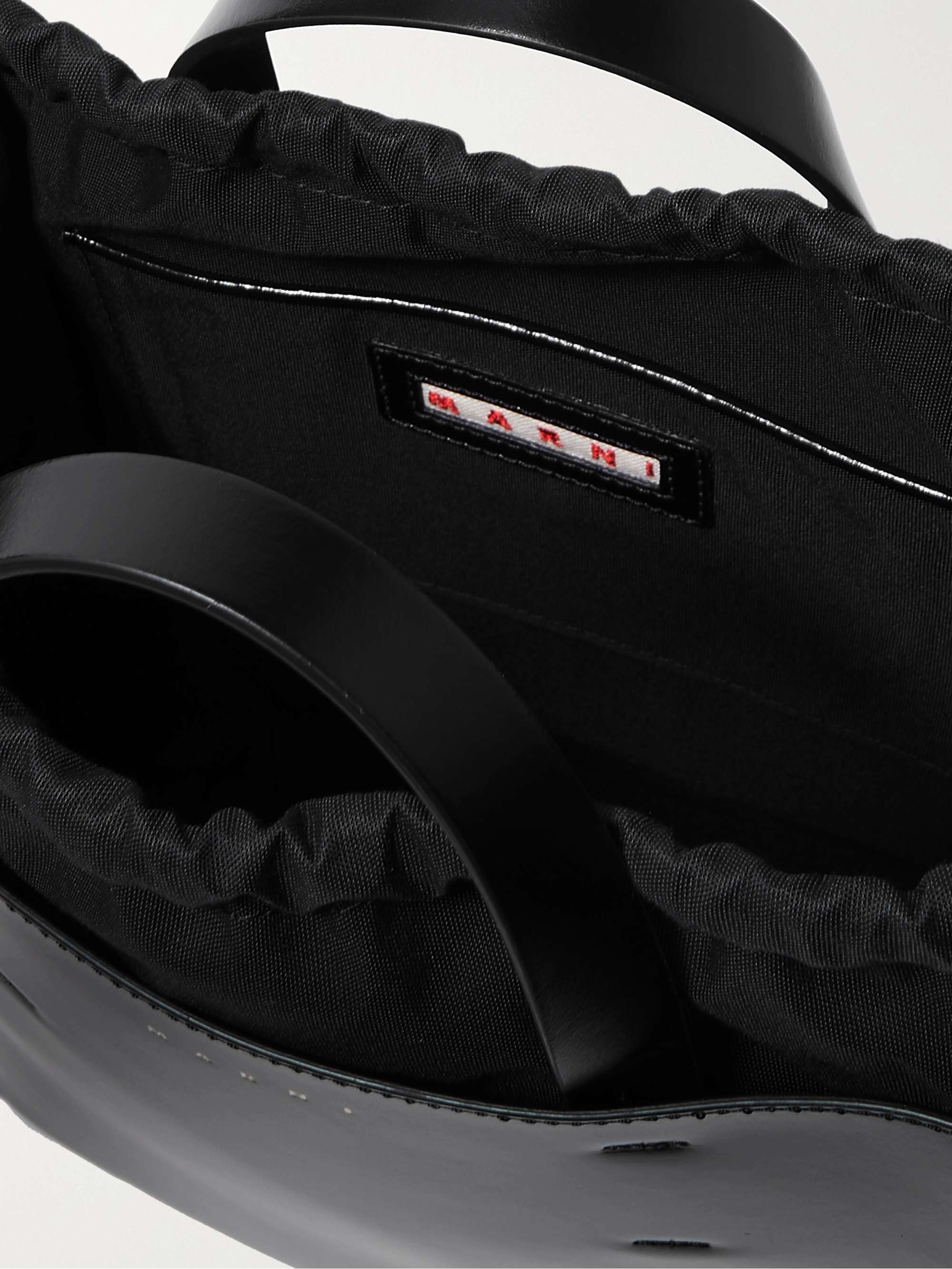 MARNI Museo small leather tote bag | NET-A-PORTER