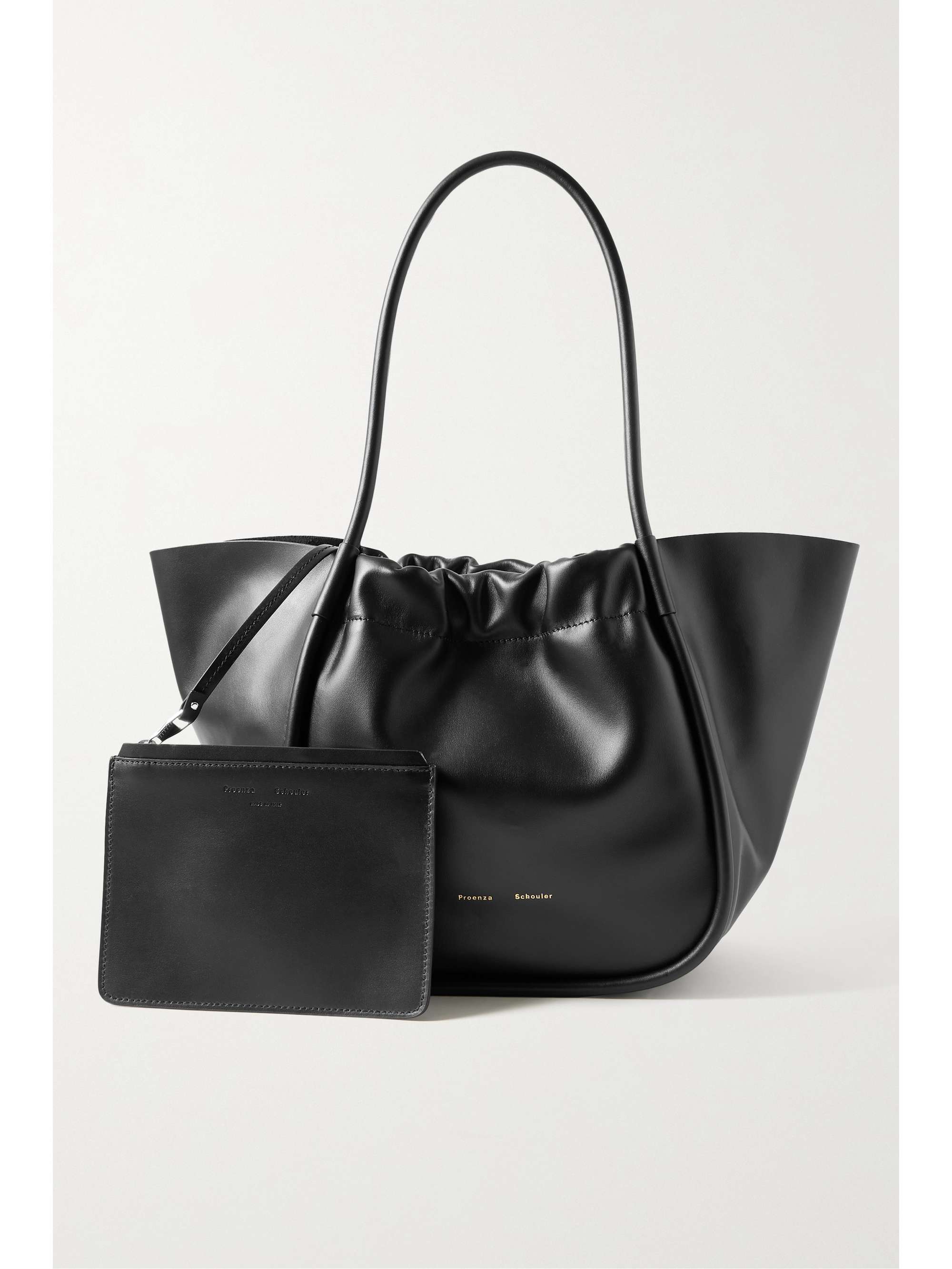 PROENZA SCHOULER Ruched large leather tote | NET-A-PORTER