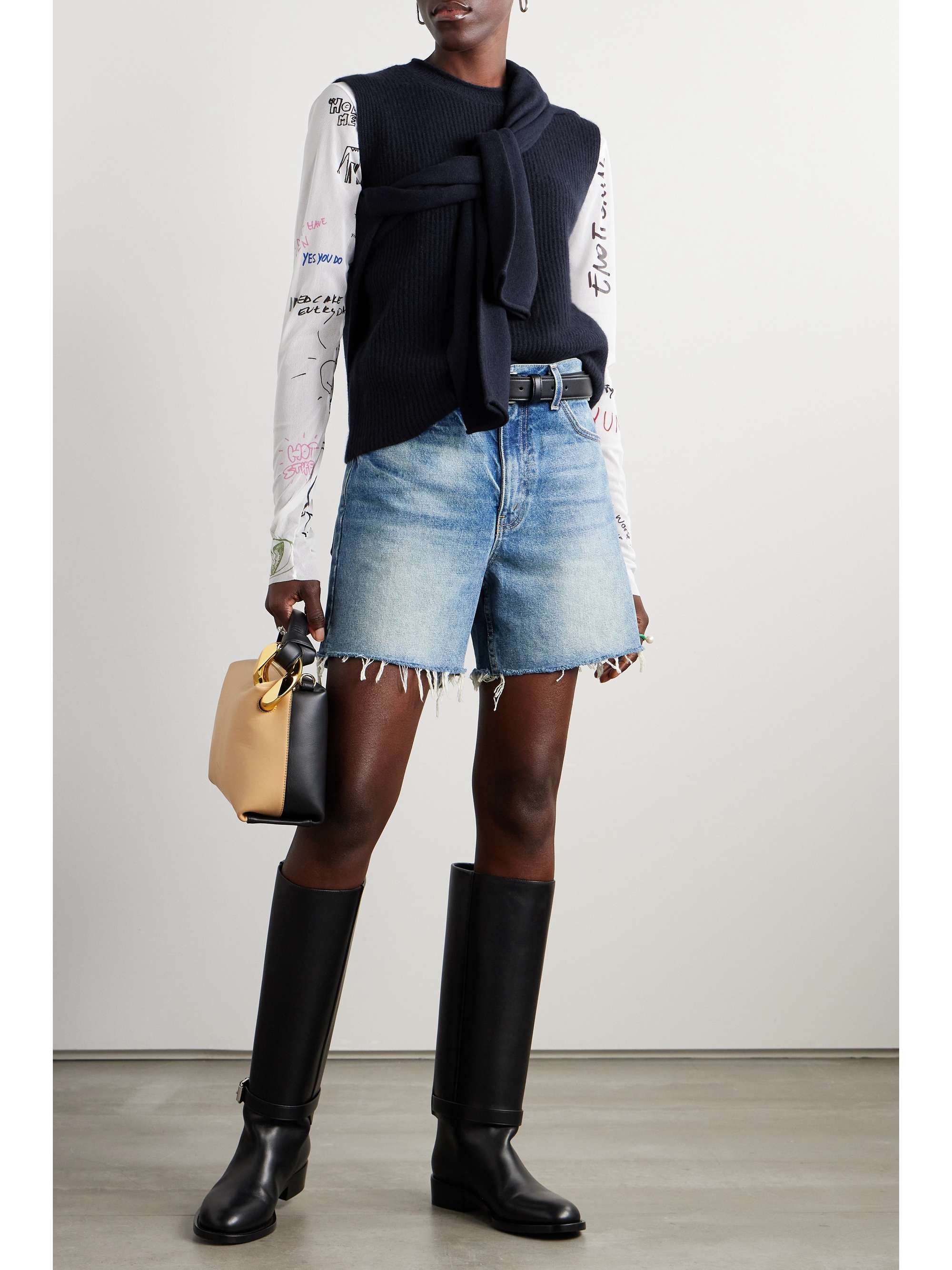 GUEST IN RESIDENCE Layer Up! ribbed cashmere vest | NET-A-PORTER