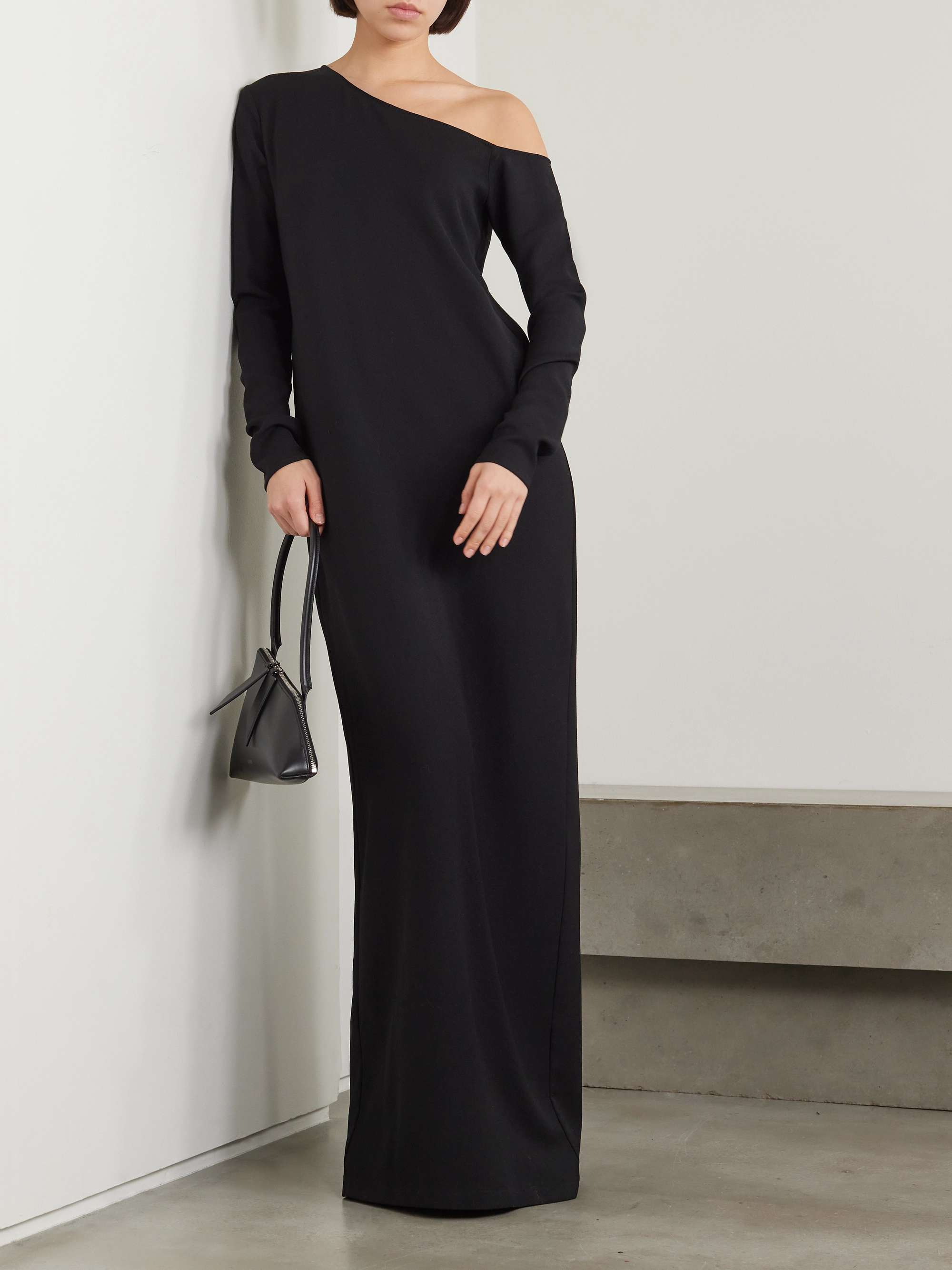 BEARE PARK One-shoulder wool-crepe gown | NET-A-PORTER