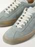 COMMON PROJECTS Tennis 70 leather-trimmed suede sneakers | NET-A-PORTER