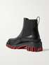 CHRISTIAN LOUBOUTIN Marchacroche Dune leather Chelsea boots | NET-A-PORTER
