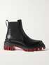 CHRISTIAN LOUBOUTIN Marchacroche Dune leather Chelsea boots | NET-A-PORTER