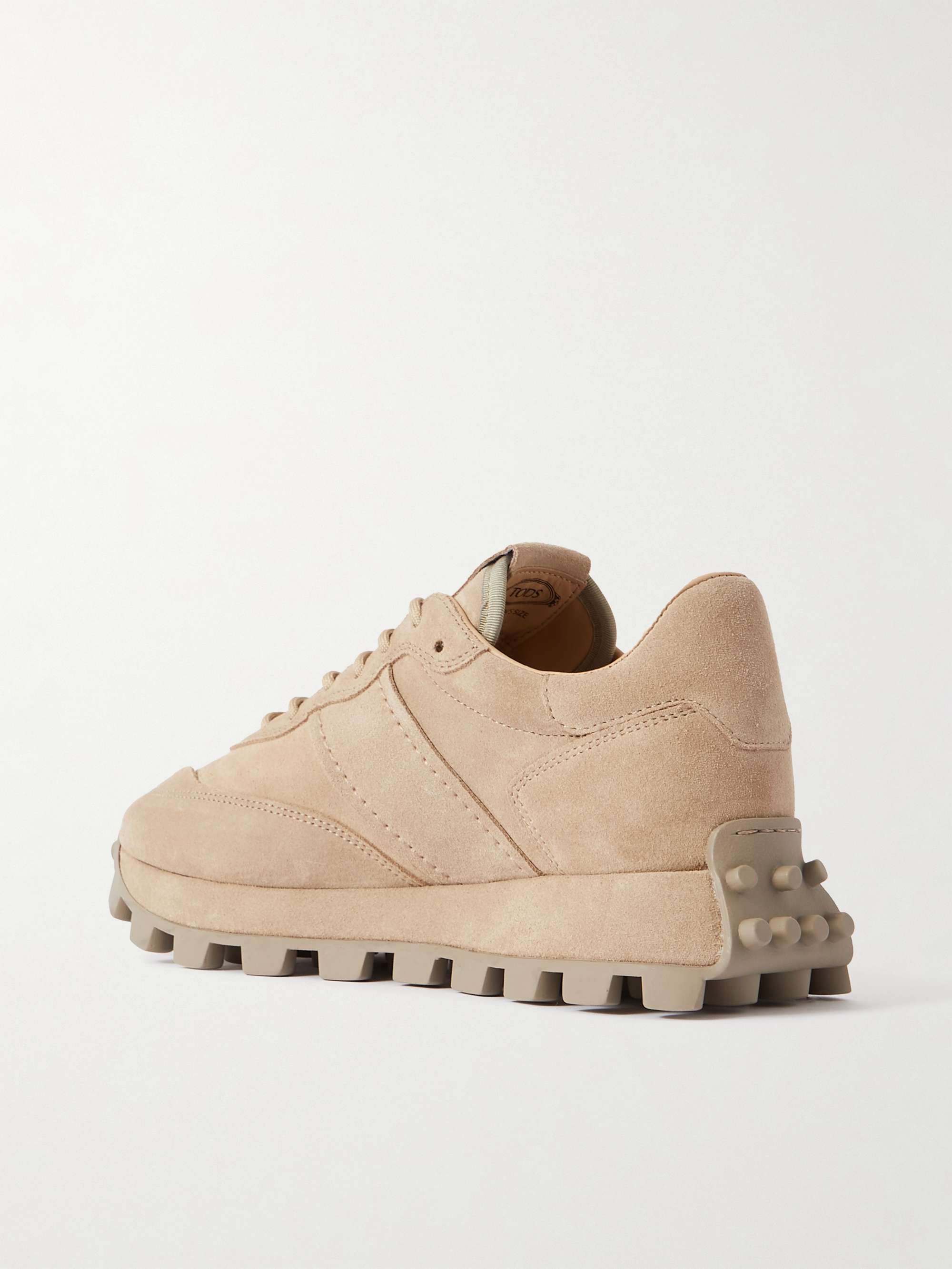 TOD'S Sportiva Run suede sneakers | NET-A-PORTER