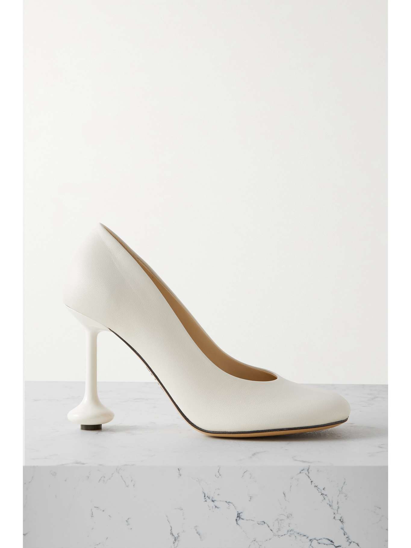 LOEWE Toy leather pumps | NET-A-PORTER