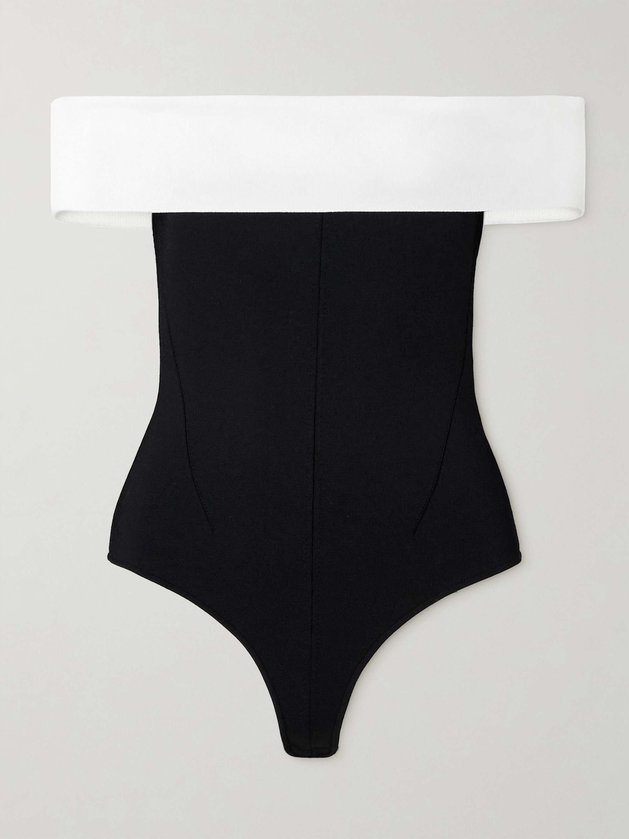 GALVAN Aria stretch-knit bodysuit | NET-A-PORTER