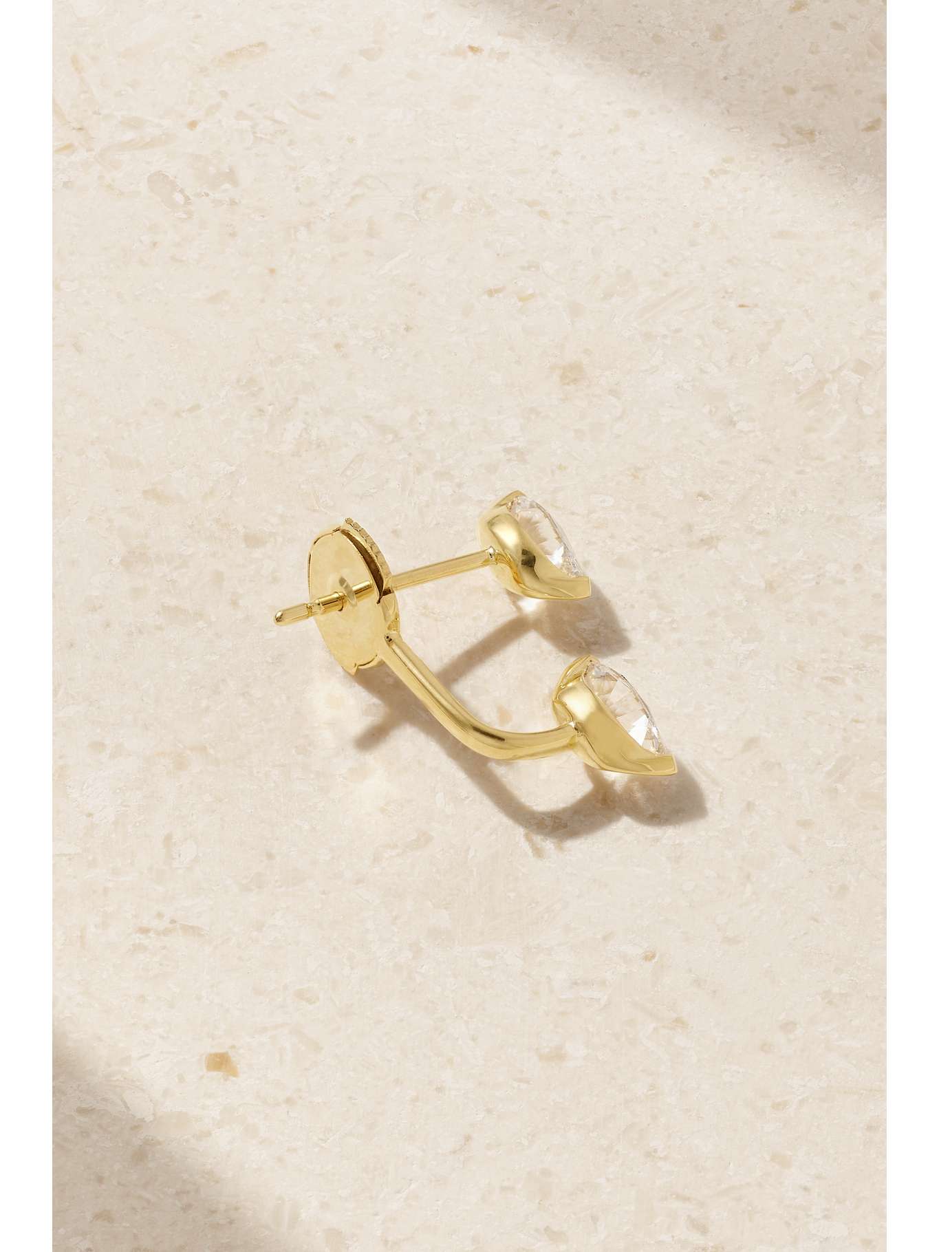 ANITA KO Orbit 18-karat gold diamond single earring | NET-A-PORTER