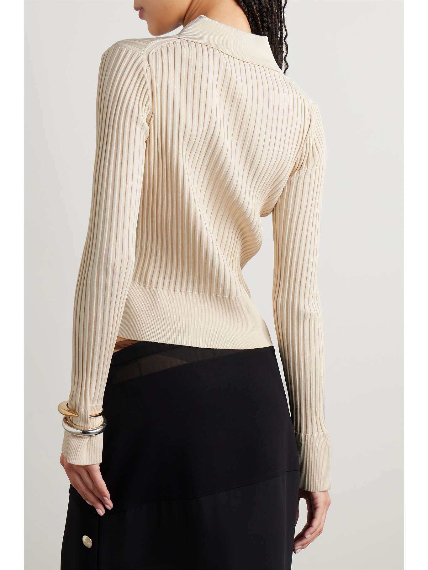 PROENZA SCHOULER Ribbed-knit cardigan | NET-A-PORTER