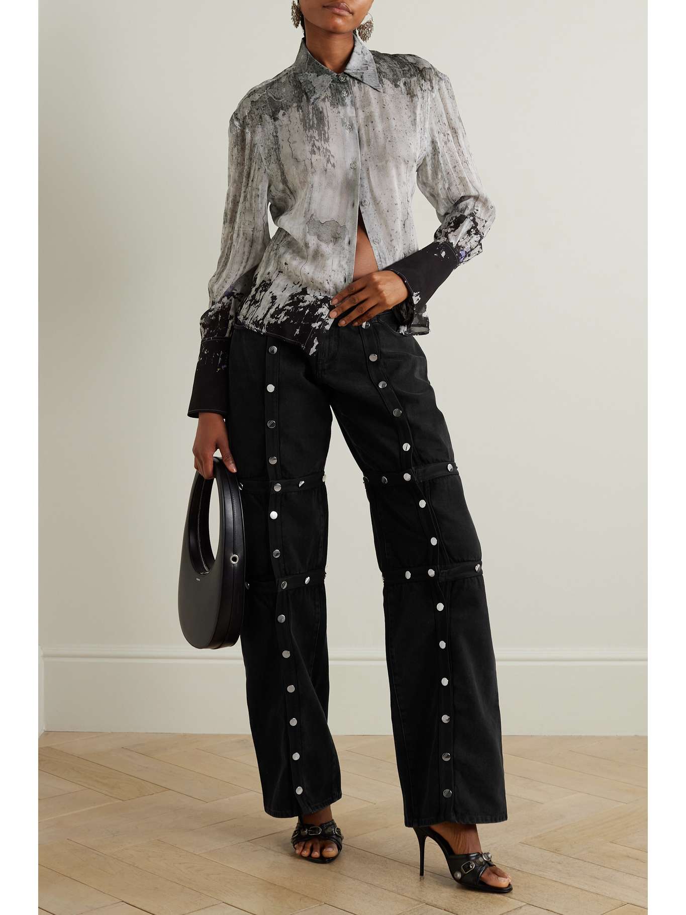 THE ATTICO Straight-leg jeans | NET-A-PORTER