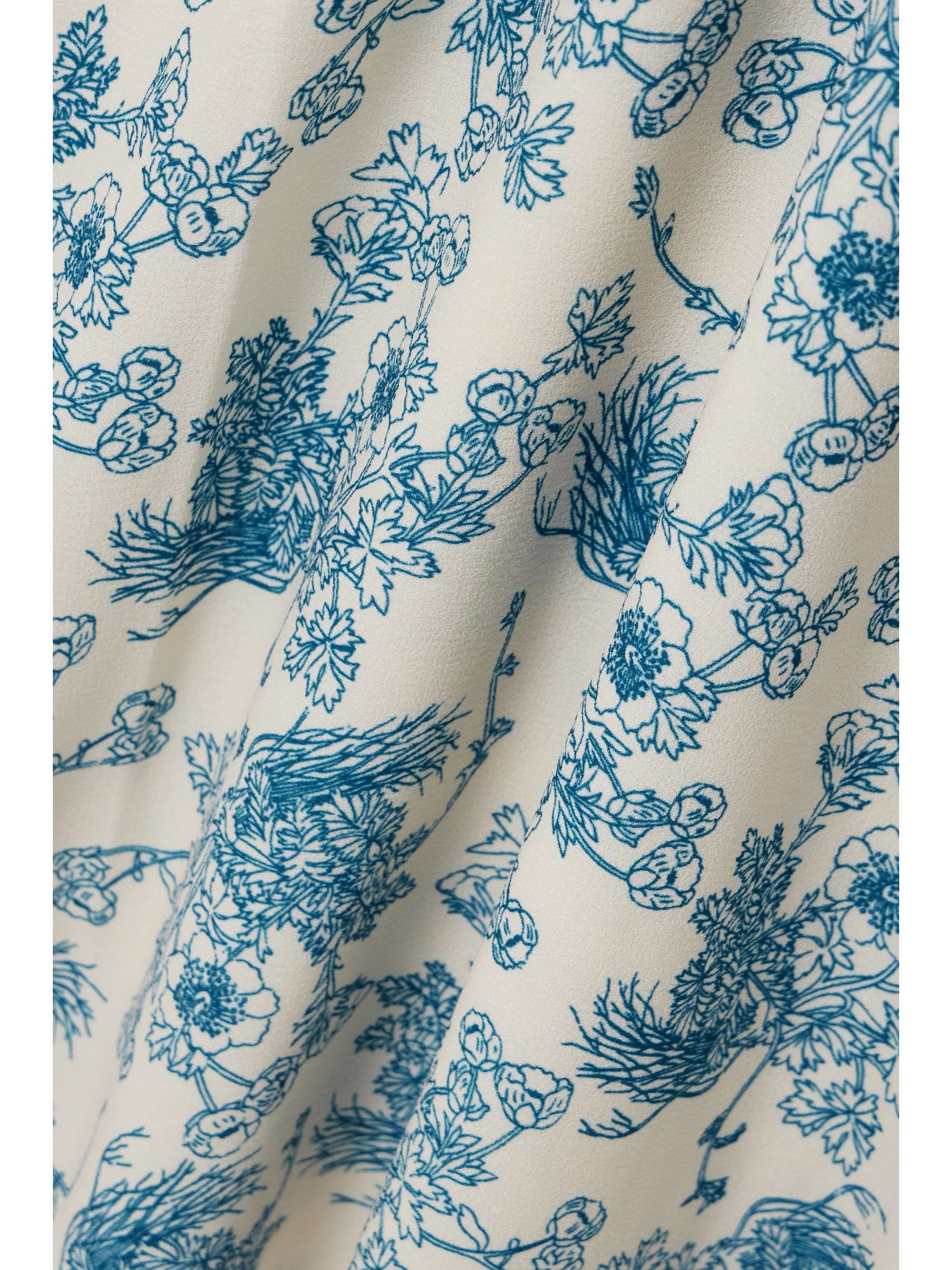 LORETTA CAPONI + NET SUSTAIN Diva gathered floral-print crepe midi ...