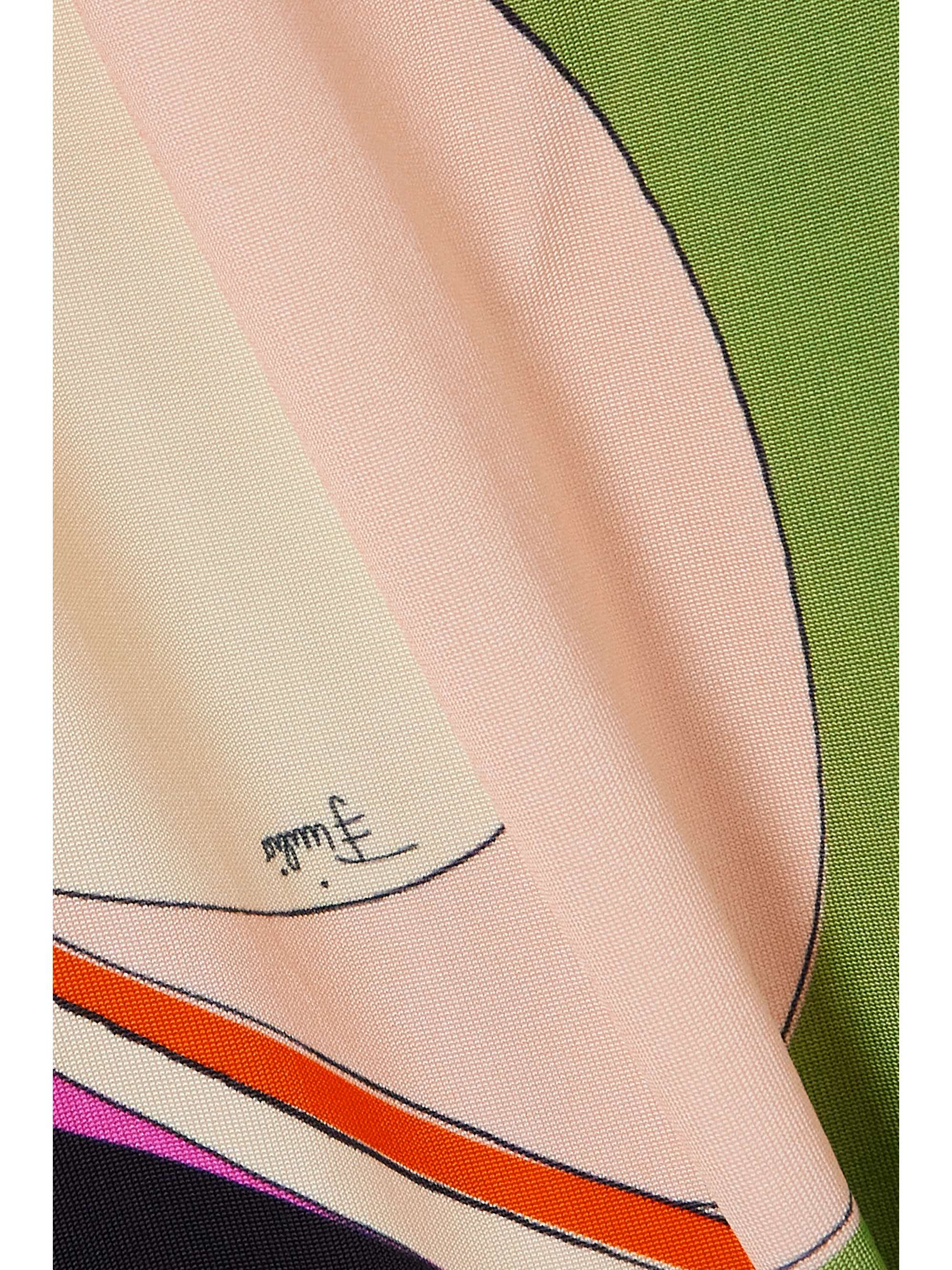 PUCCI Printed stretch-jersey maxi dress | NET-A-PORTER