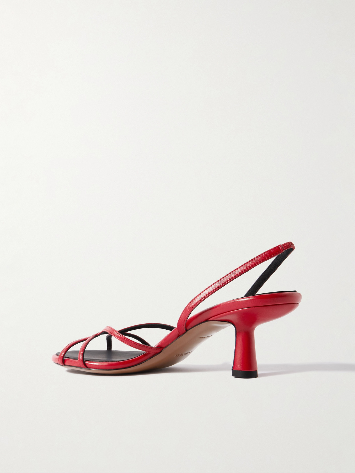 Neous Women's Nostalgic Modernism Ibor 55mm Leather Slingback Sandals ...