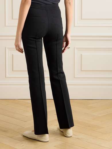 HIGH SPORT Long Kick stretch-cotton flared pants | NET-A-PORTER